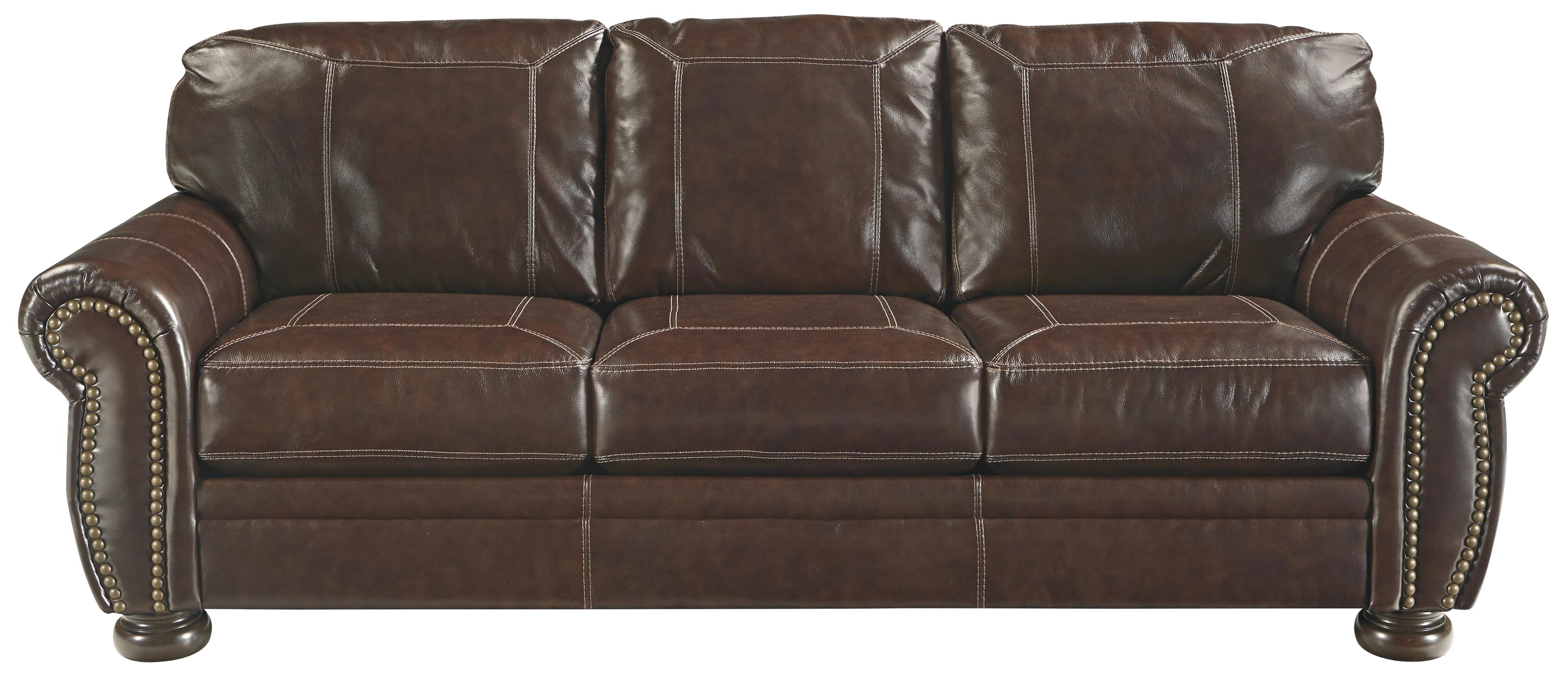 Signature Design by Ashley Banner 5040439 Traditional Queen Sofa ...