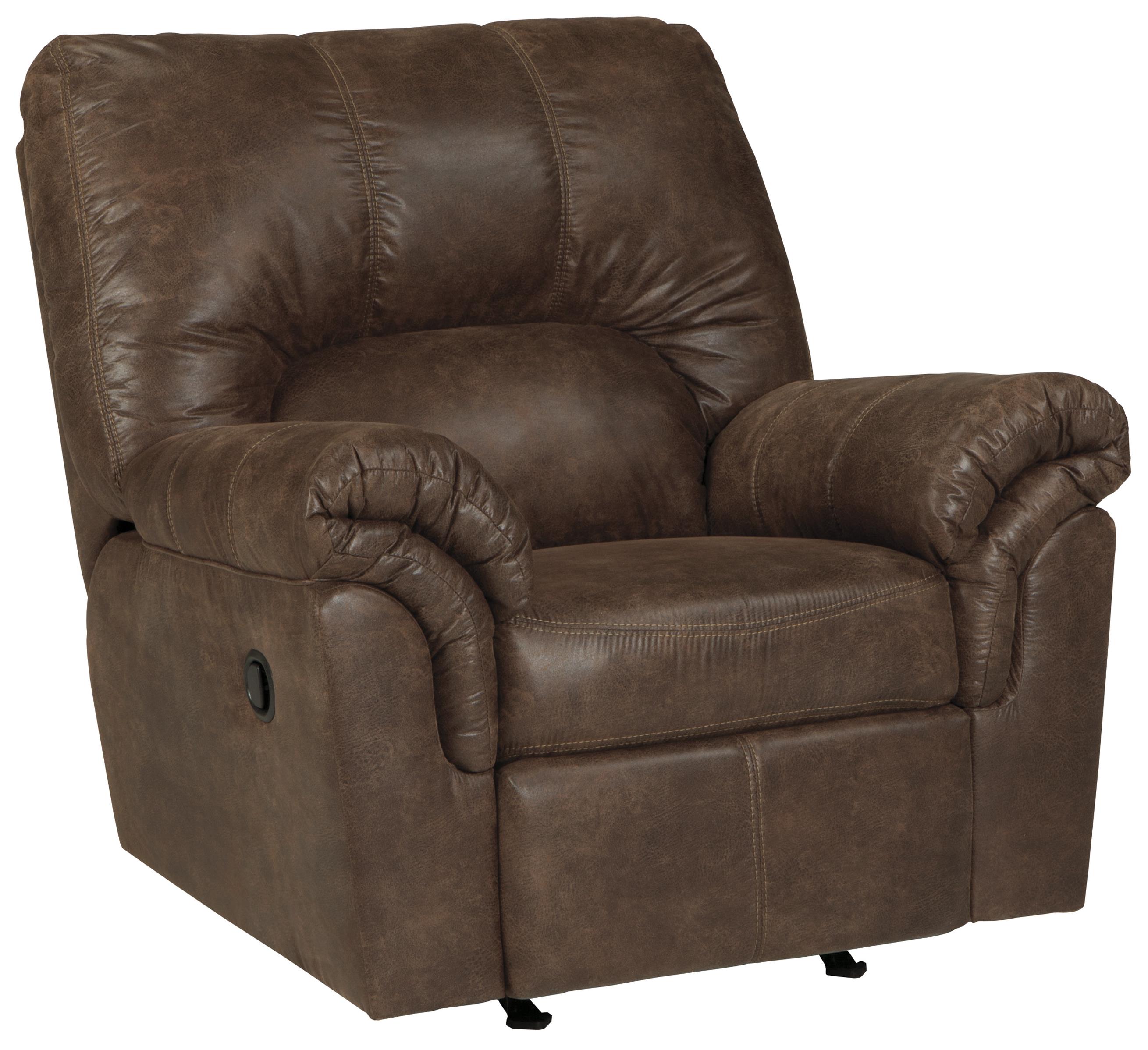 Ashley Signature Design Bladen 1200025 Faux Leather Rocker Recliner ...