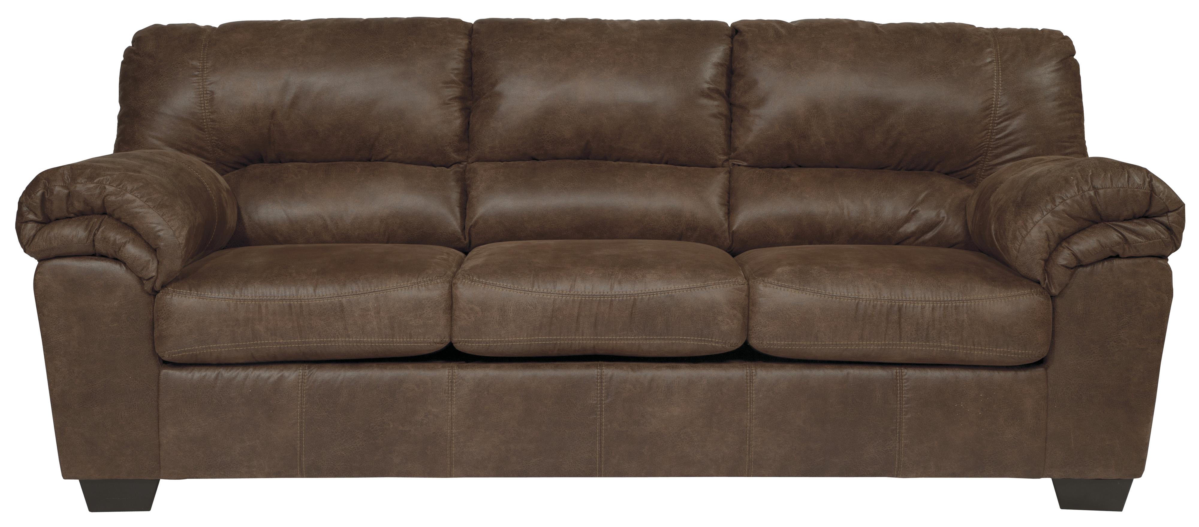 Ashley Signature Design Bladen 1200038 Casual Faux Leather Sofa | Dunk ...