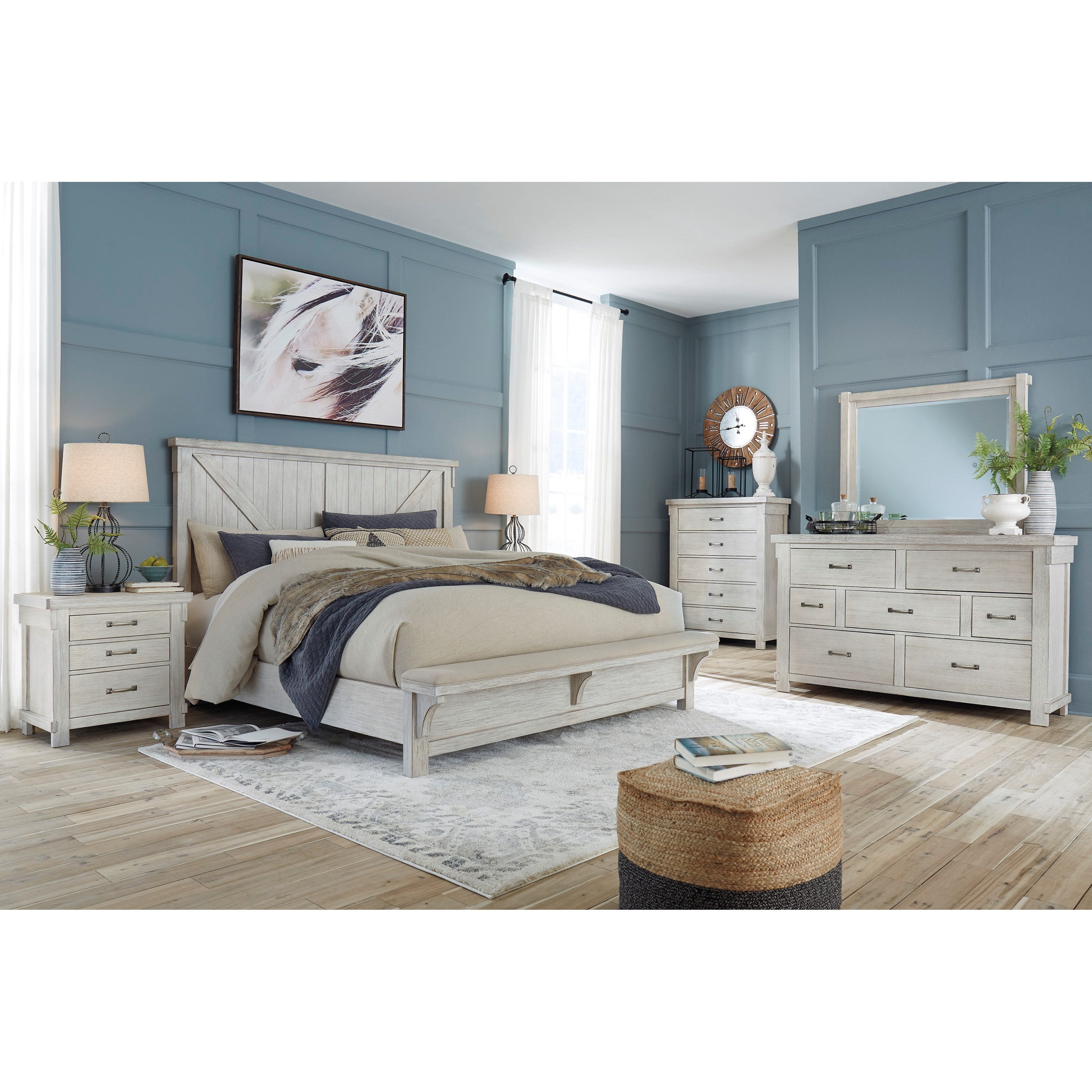 Ashley Furniture Bedroom Bench : North Shore Upholstered Bench from ...