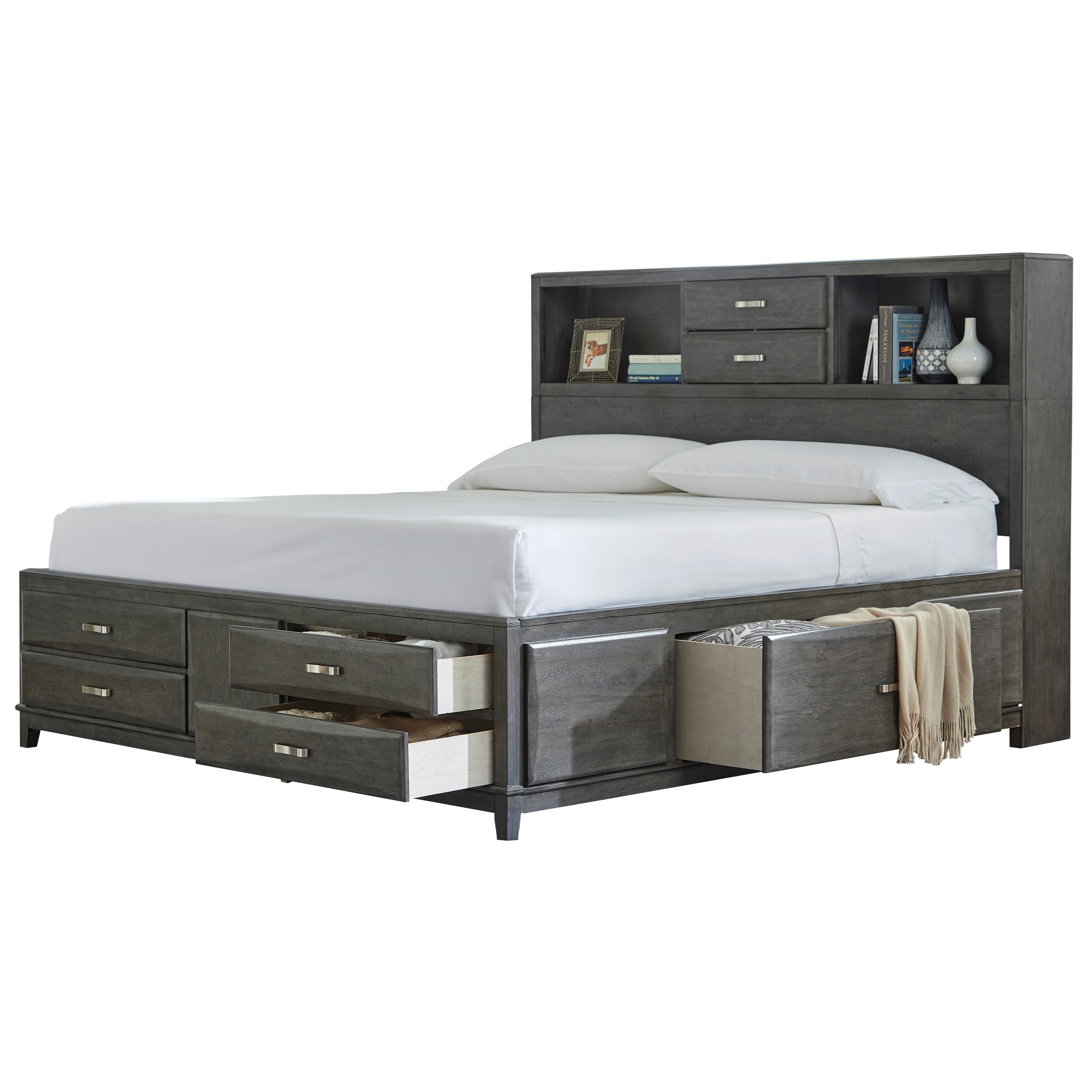 Ashley Furniture Signature Design Caitbrook B476B2 Queen Storage Bed ...