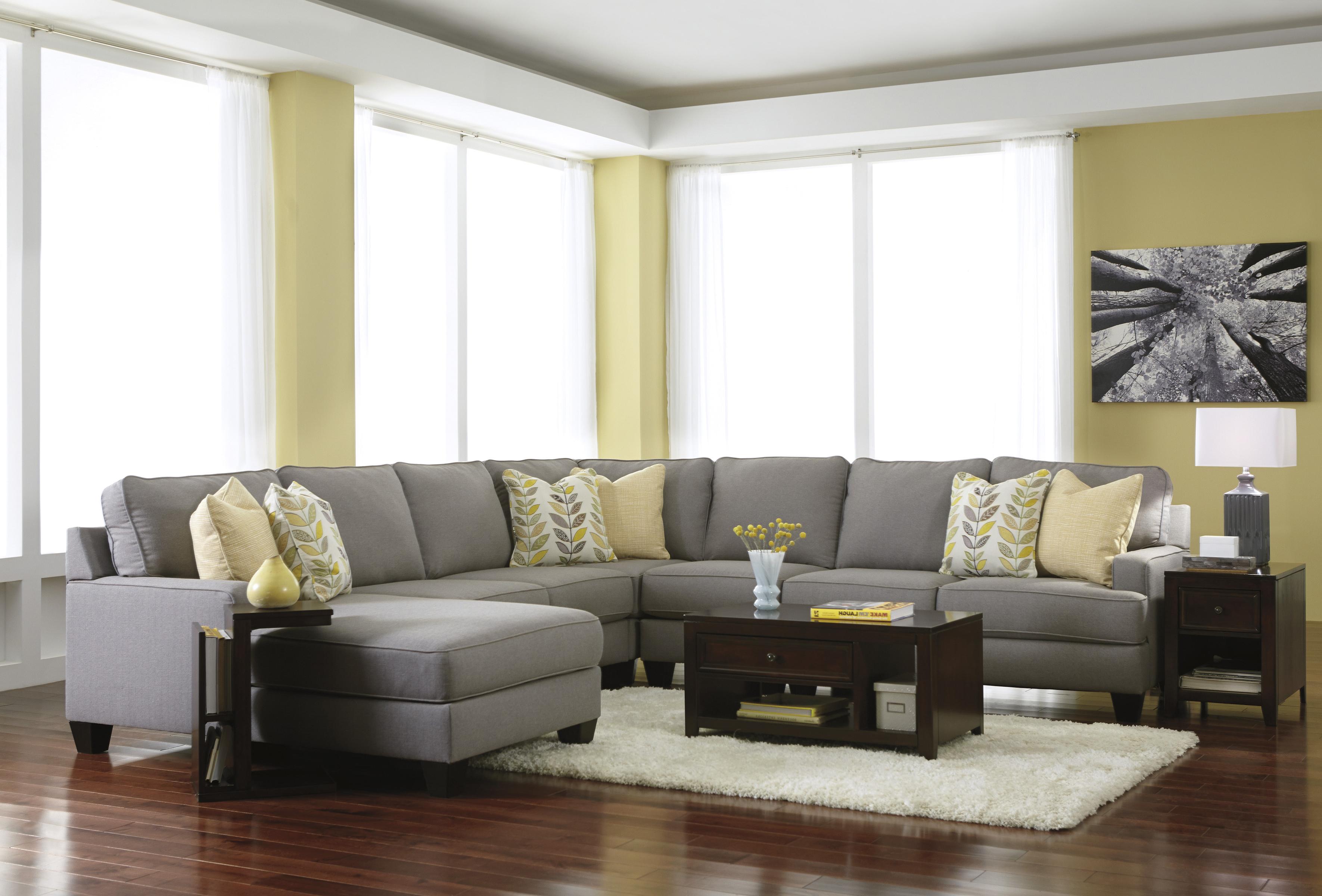 Signature Design by Ashley Chamberly - Alloy Modern 5-Piece Sectional ...