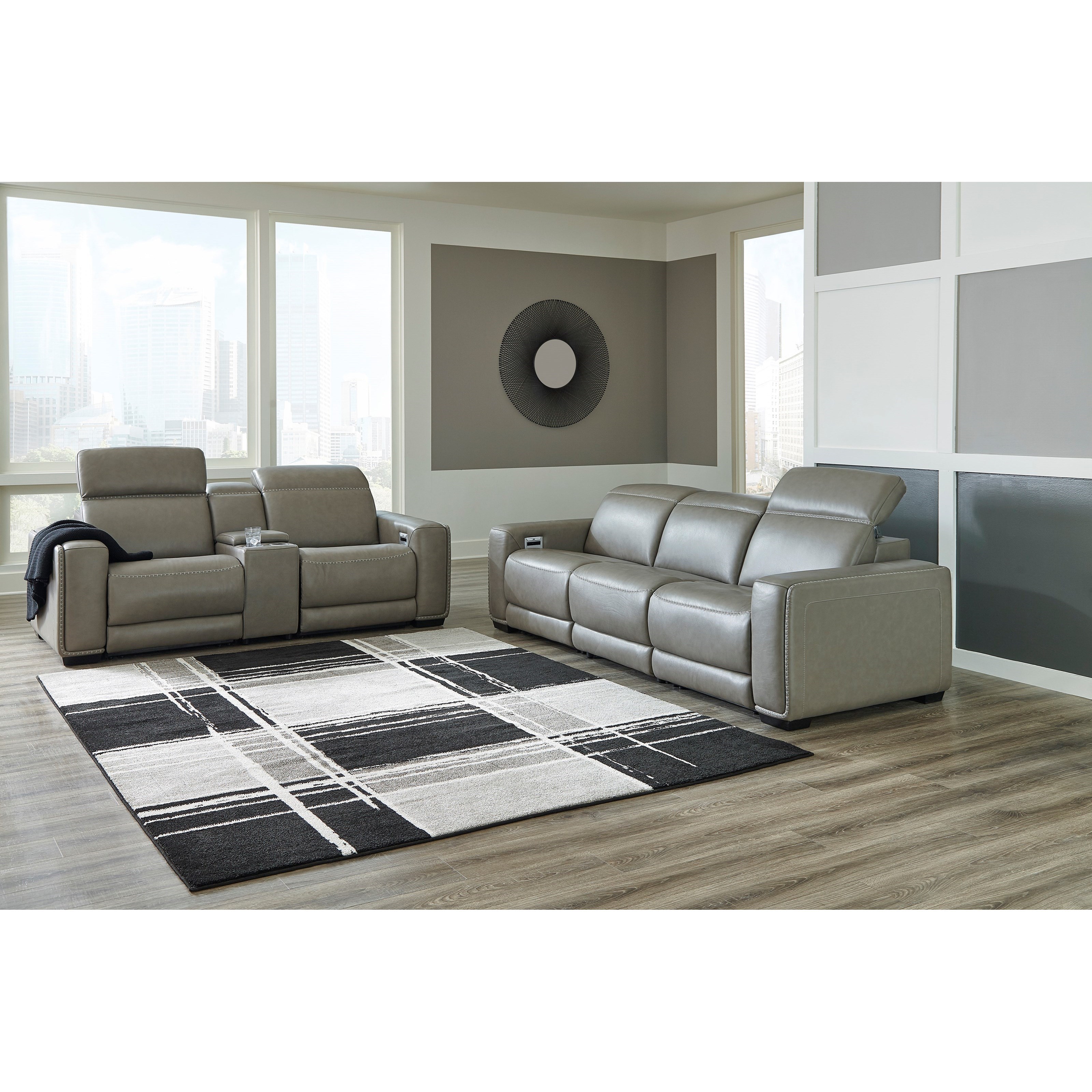 Signature Design by Ashley Correze Power Reclining Living Room Group ...