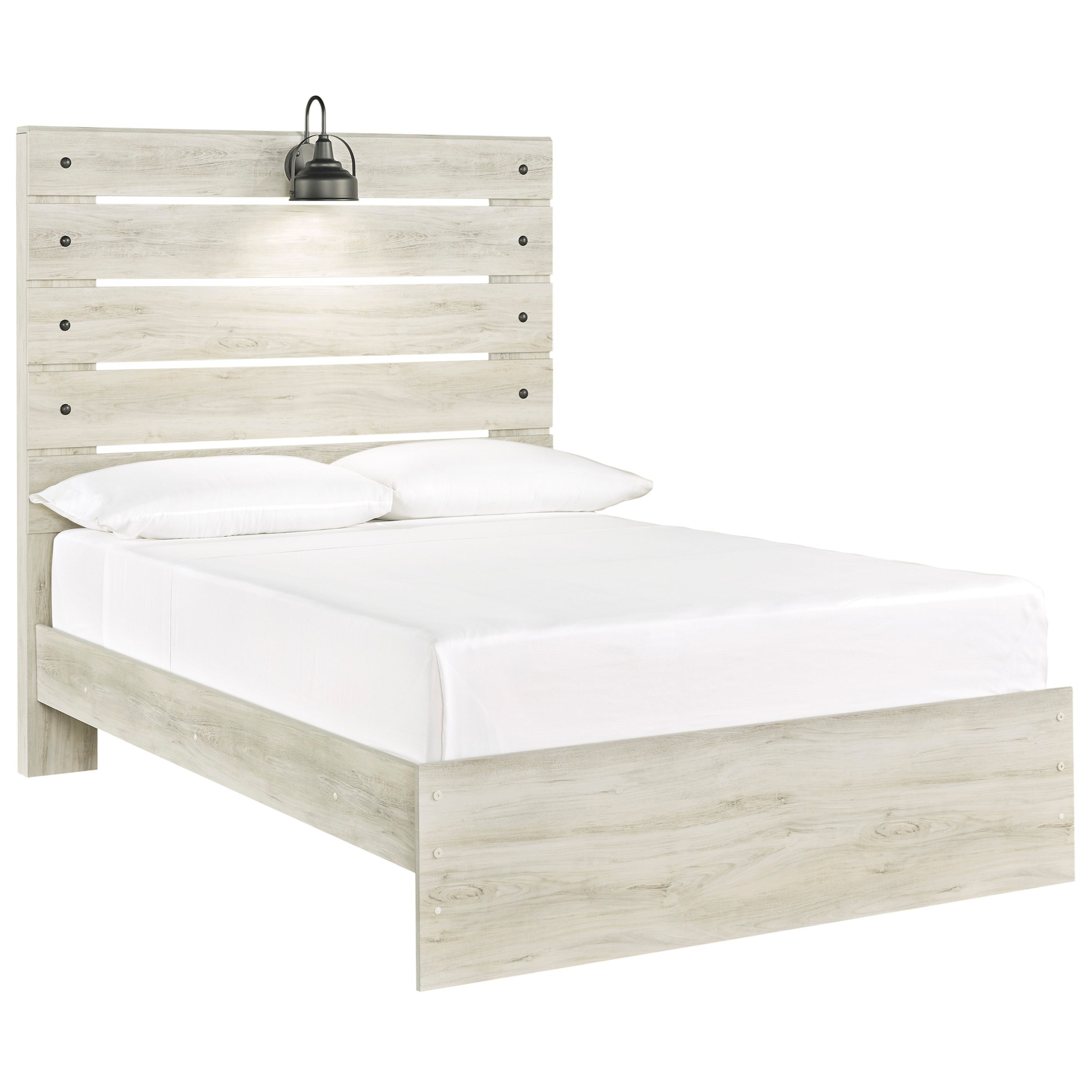 Signature Design by Ashley Cambeck Rustic Full Panel Bed with ...