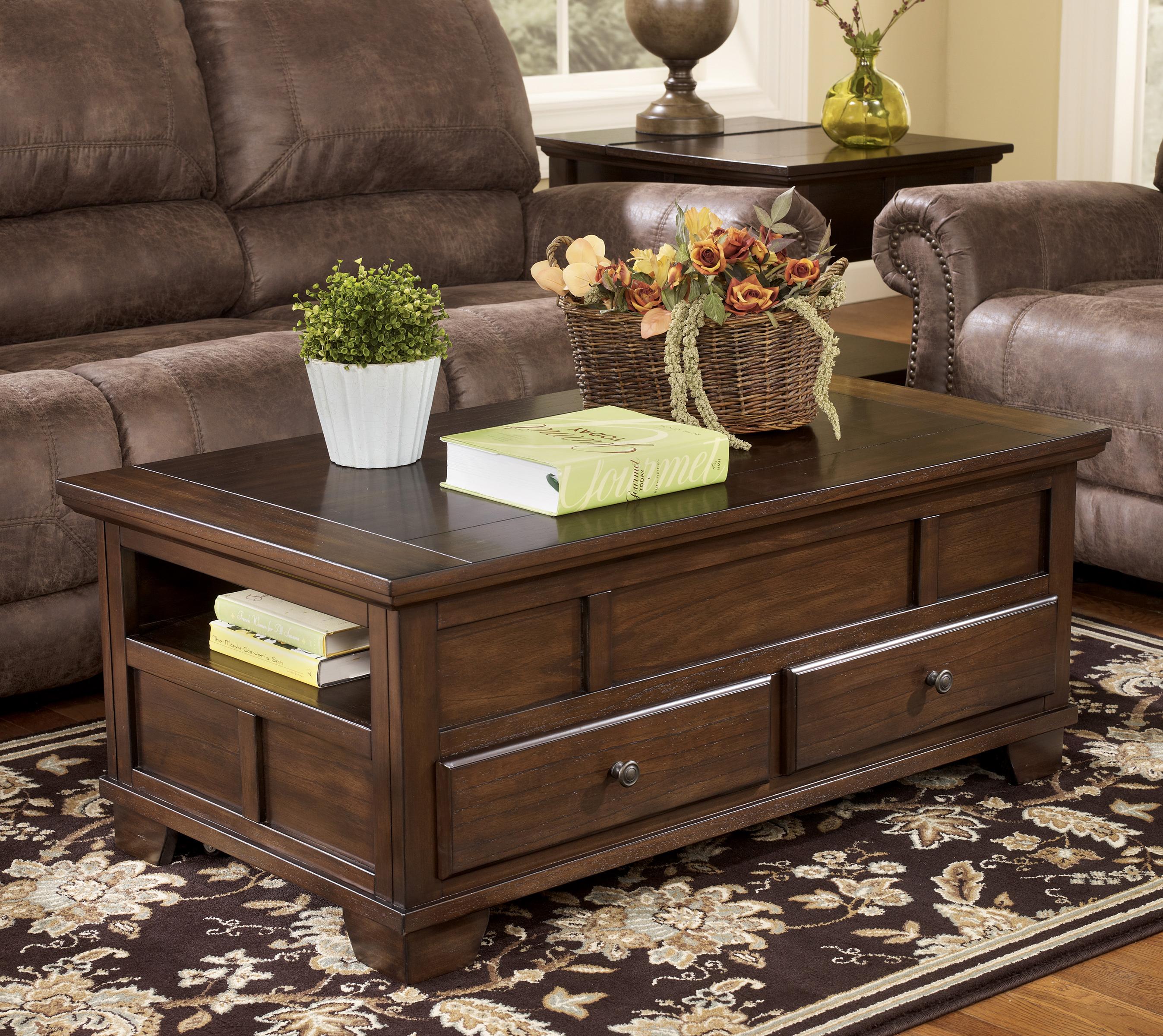 Ashley Coffee Tables With Storage