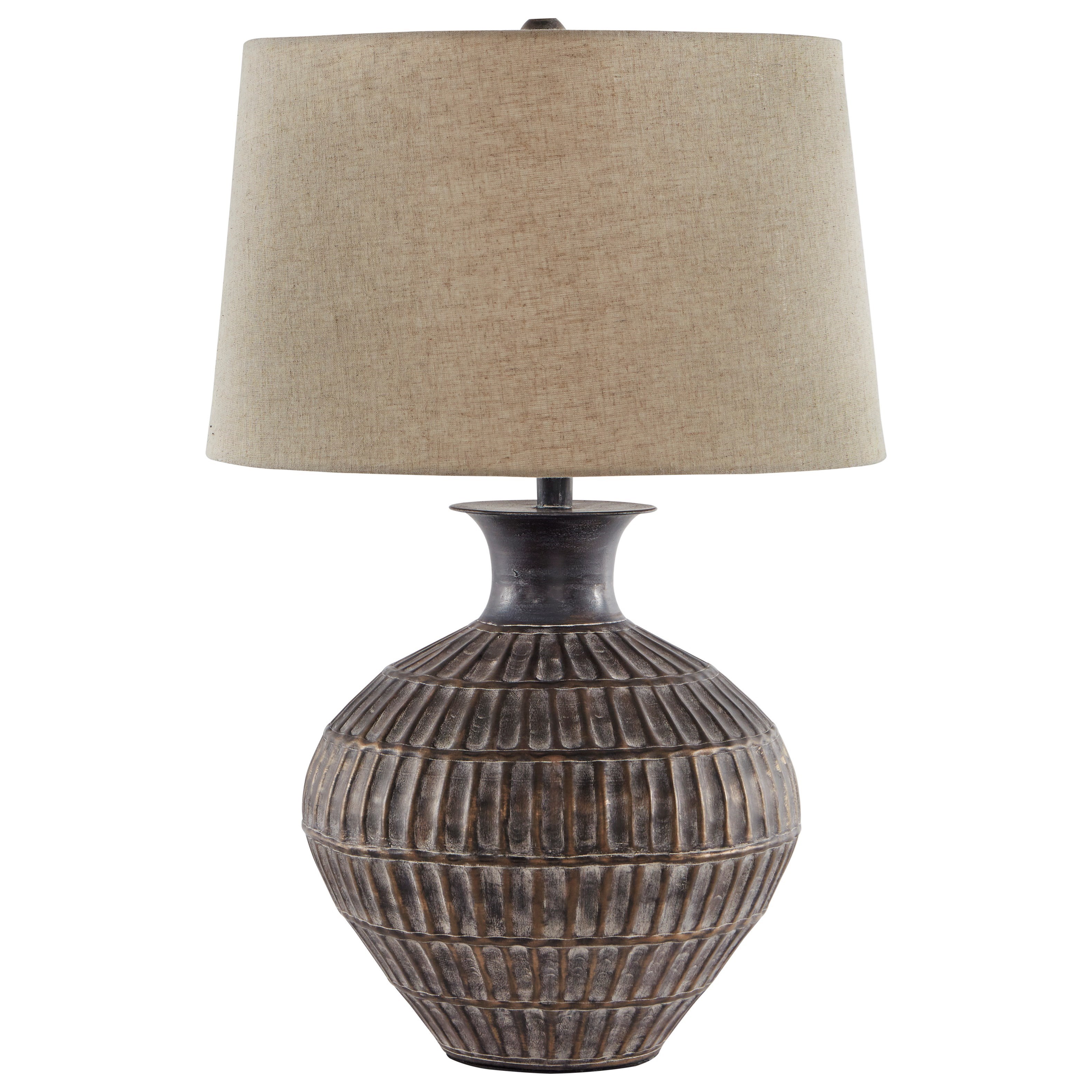 Signature Design by Ashley Lamps - Casual L207354 Magan Antique Bronze ...