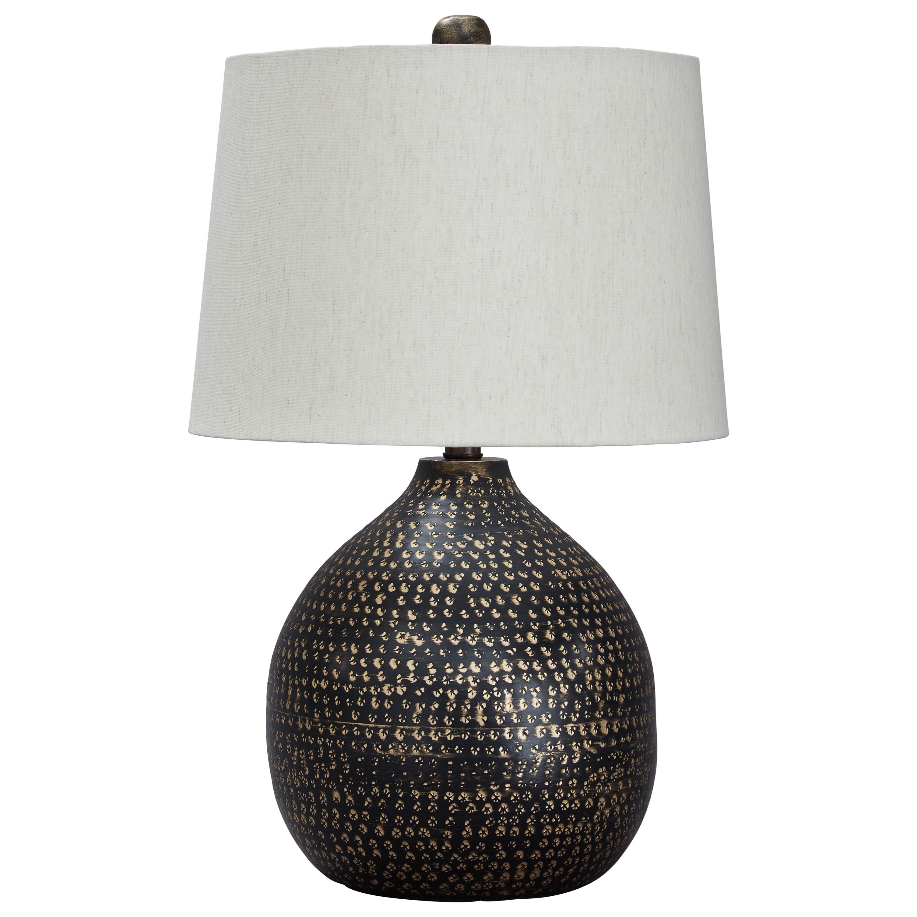 Signature Design by Ashley Lamps - Contemporary L207294 Maire Black ...