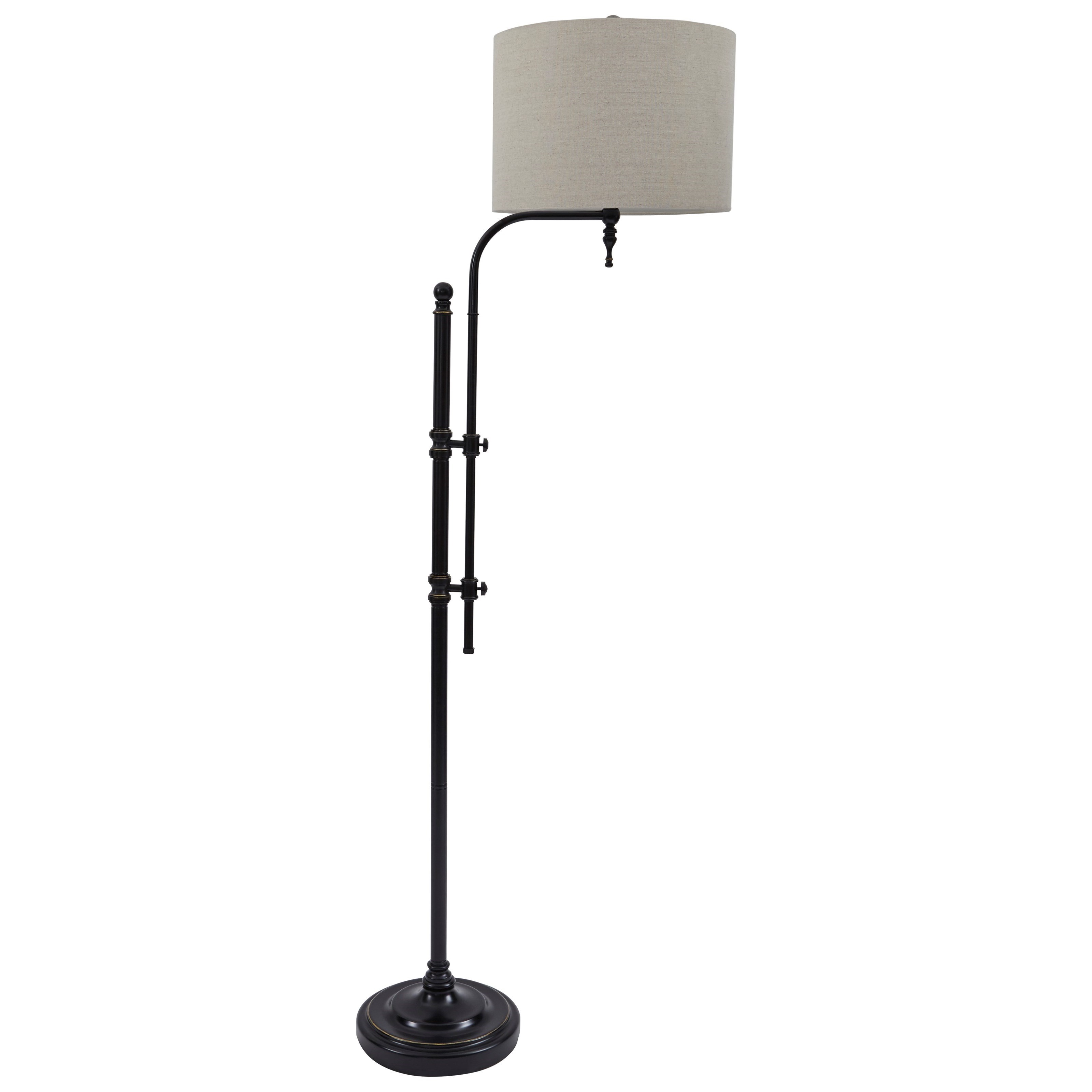 Signature Design by Ashley Lamps - Vintage Style Floor Lamp | HomeWorld ...