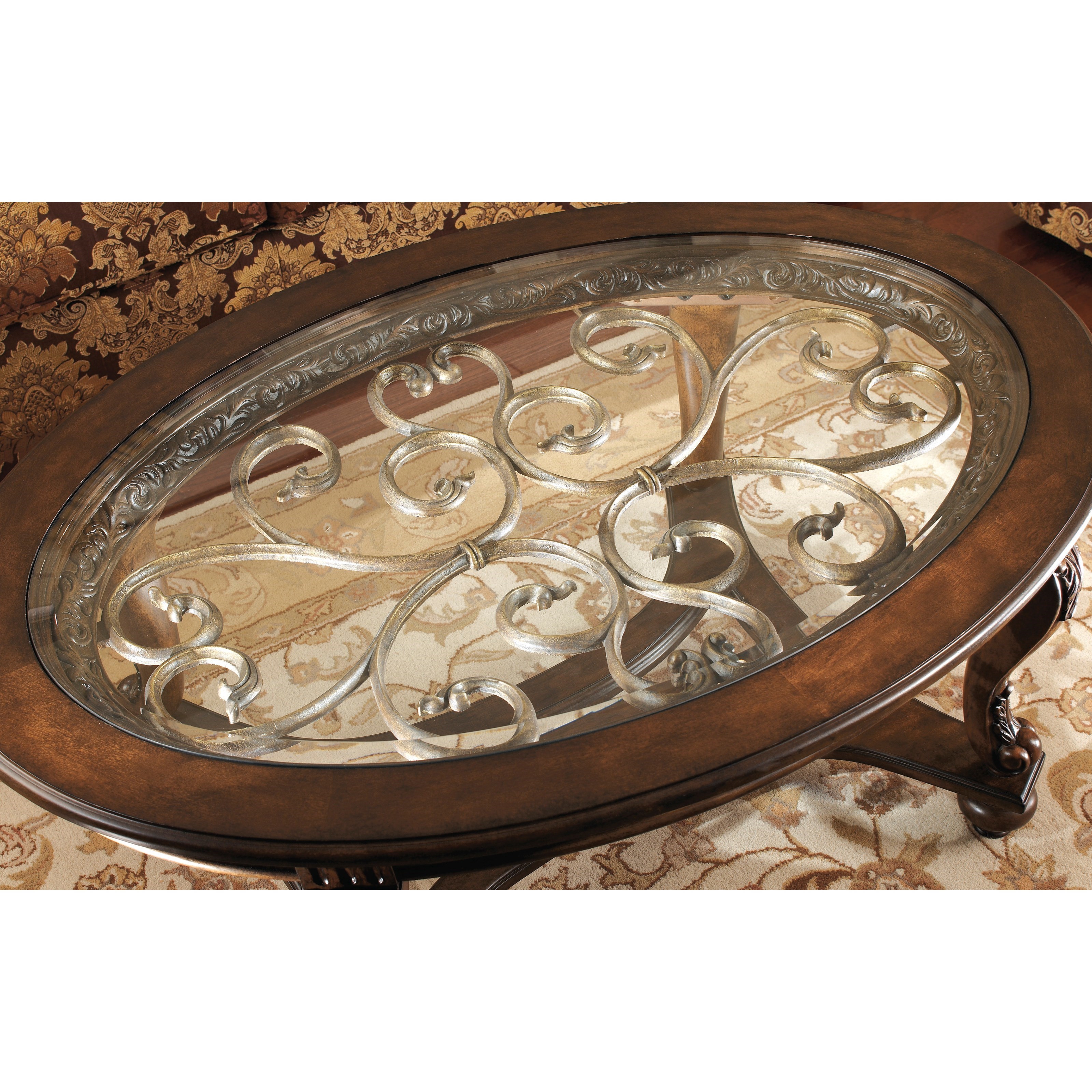 Glass Top Coffee Table Ashley Furniture at Jennifer Dermody blog