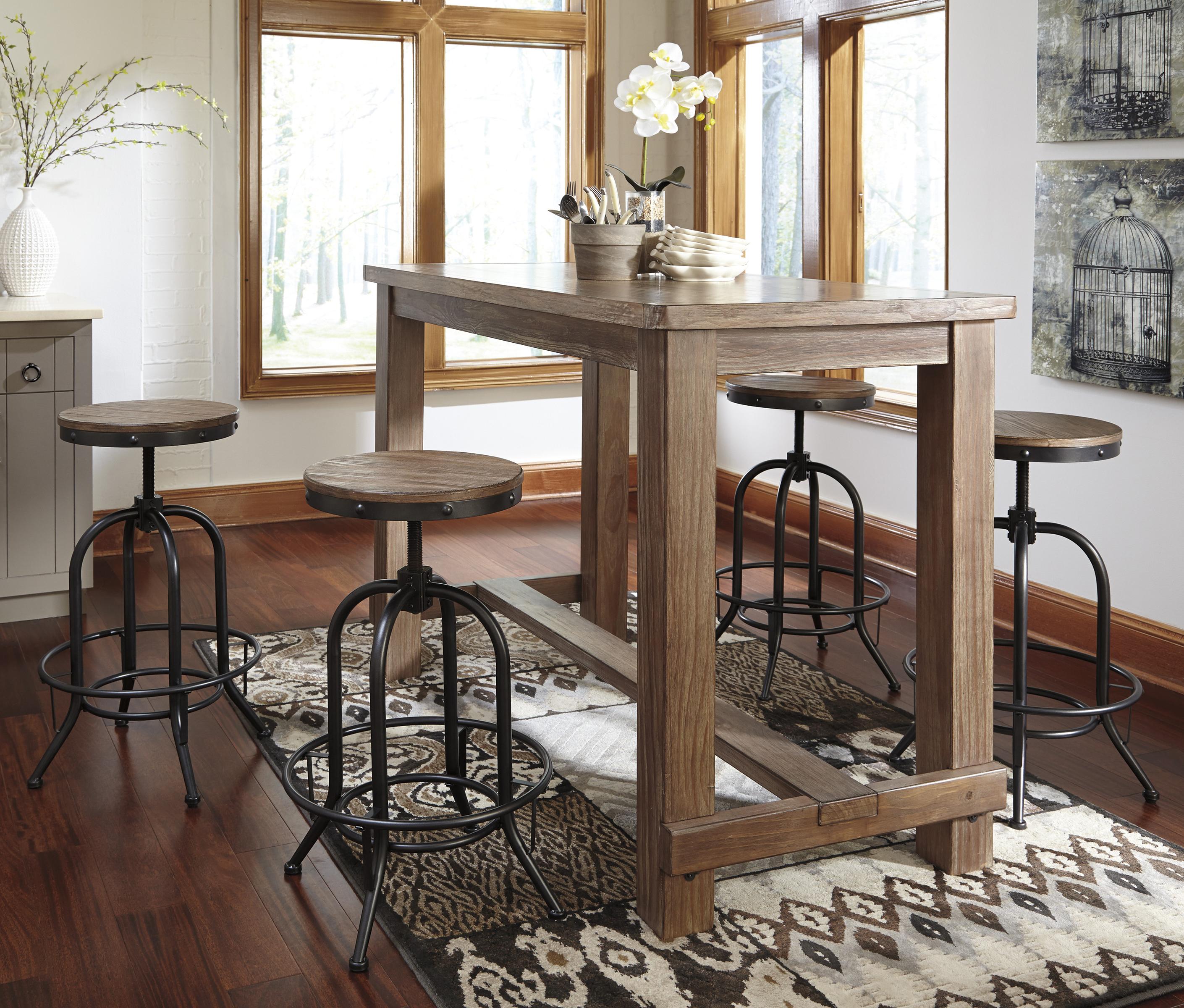Ashley Furniture Pub Table With Stools at Eileen Perry blog