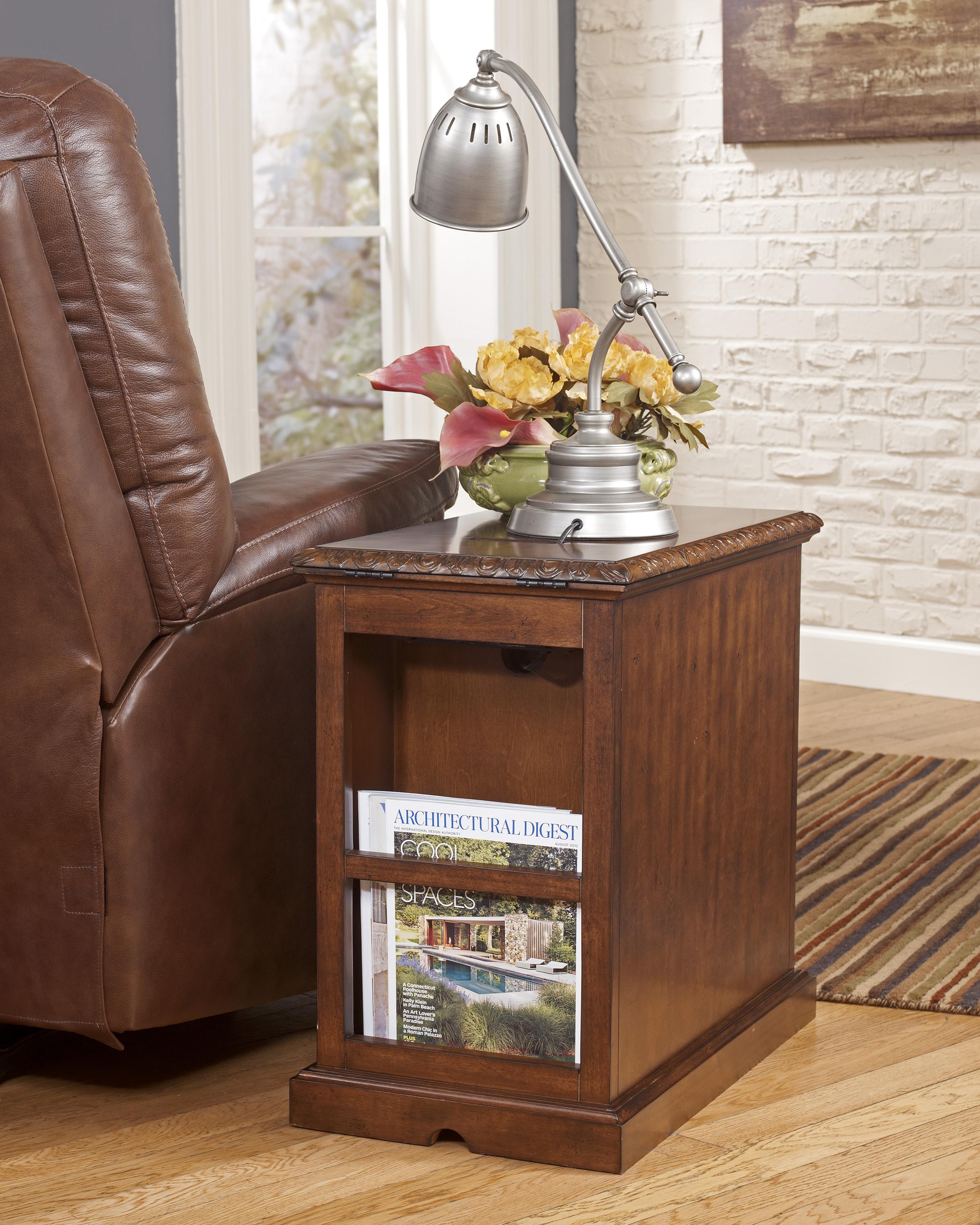 Ashley Furniture Signature Design Chair Side End Table at Garrett Kirk blog