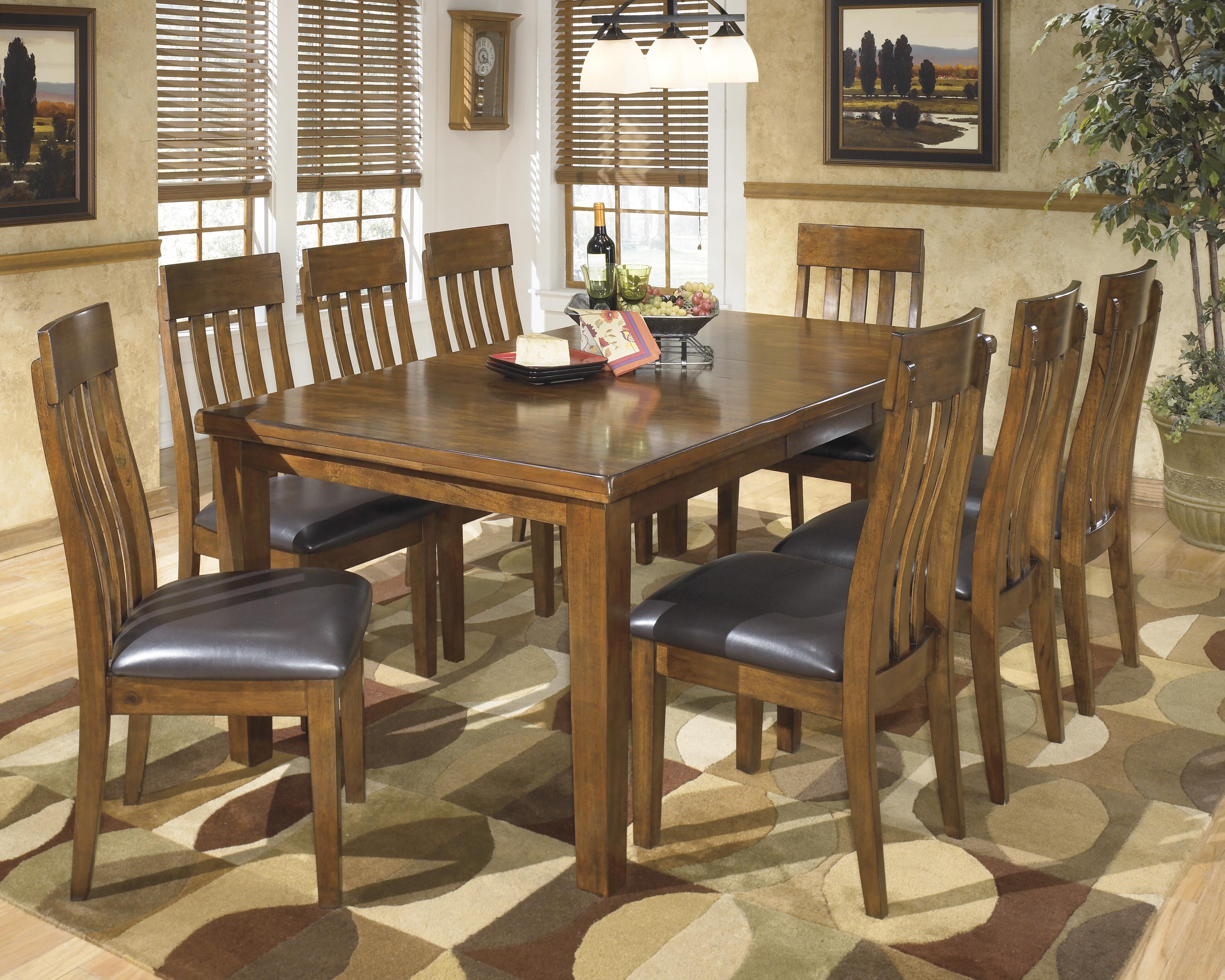 Signature Design by Ashley Ralene 9-Piece Dining Set | HomeWorld ...