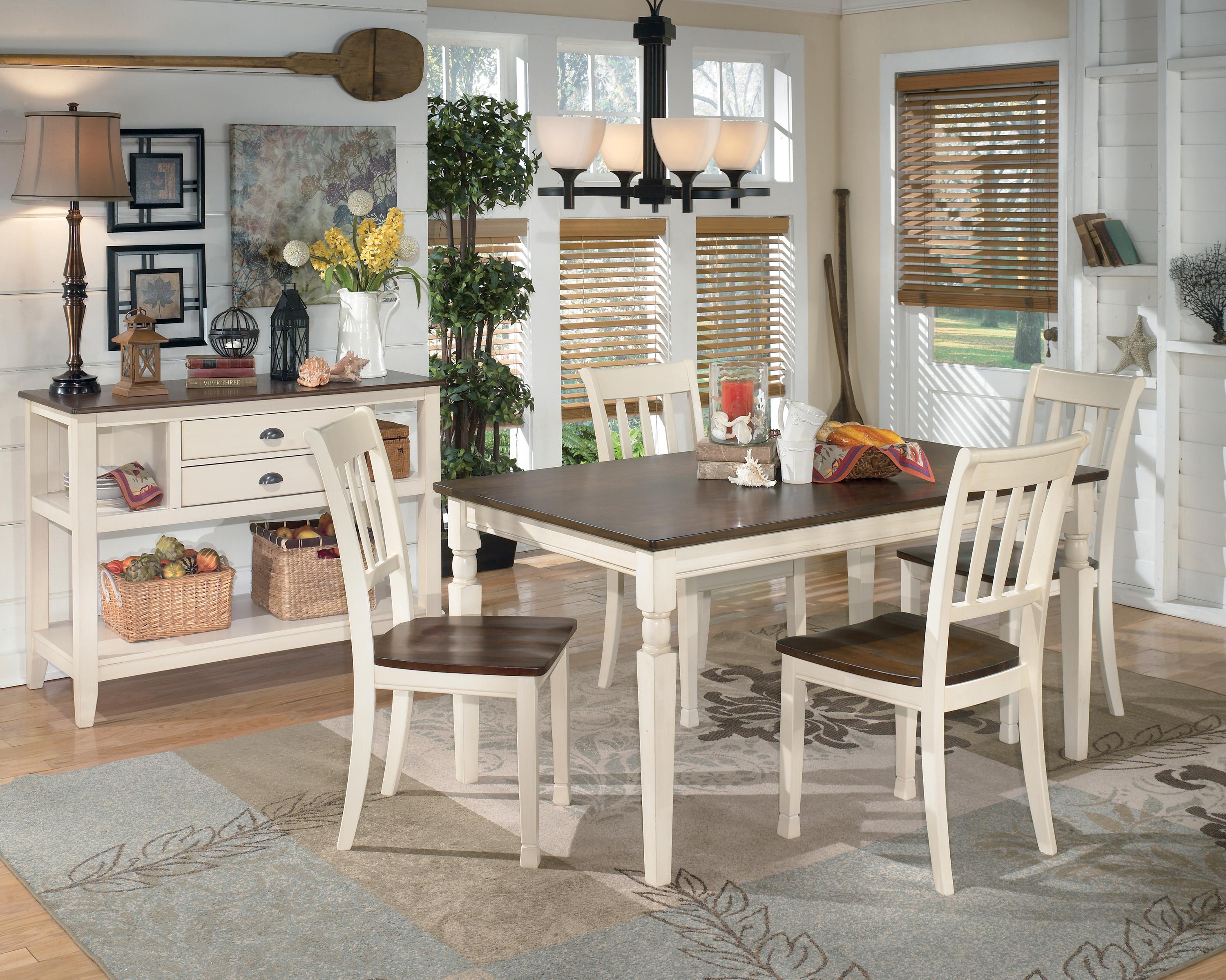 Ashley Signature Design Whitesburg D583-25 Rectangular Dining Room ...