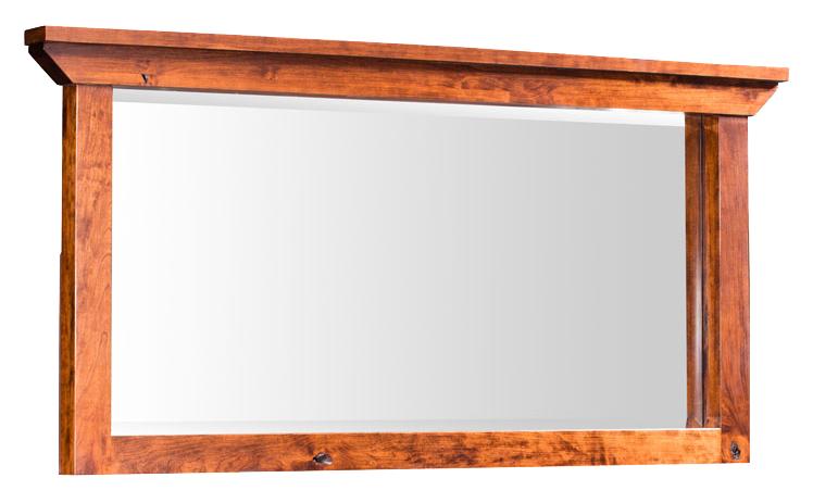 Simply Amish B and O Railroad SMTRB-01A2-K28 Medium Bureau Mirror with ...