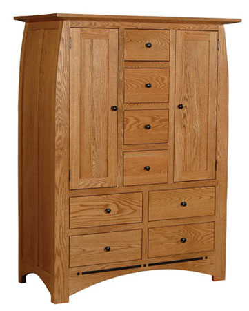 Simply Amish Aspen ECA200DC Door Chest | Mueller Furniture | Door Chests