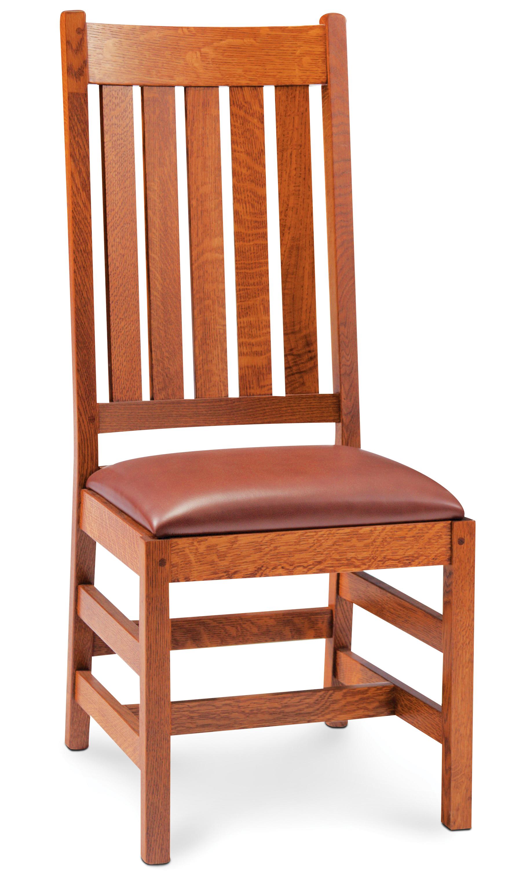 Simply Amish Grant SAGRS-LD Slat Back Side Chair | Mueller Furniture ...