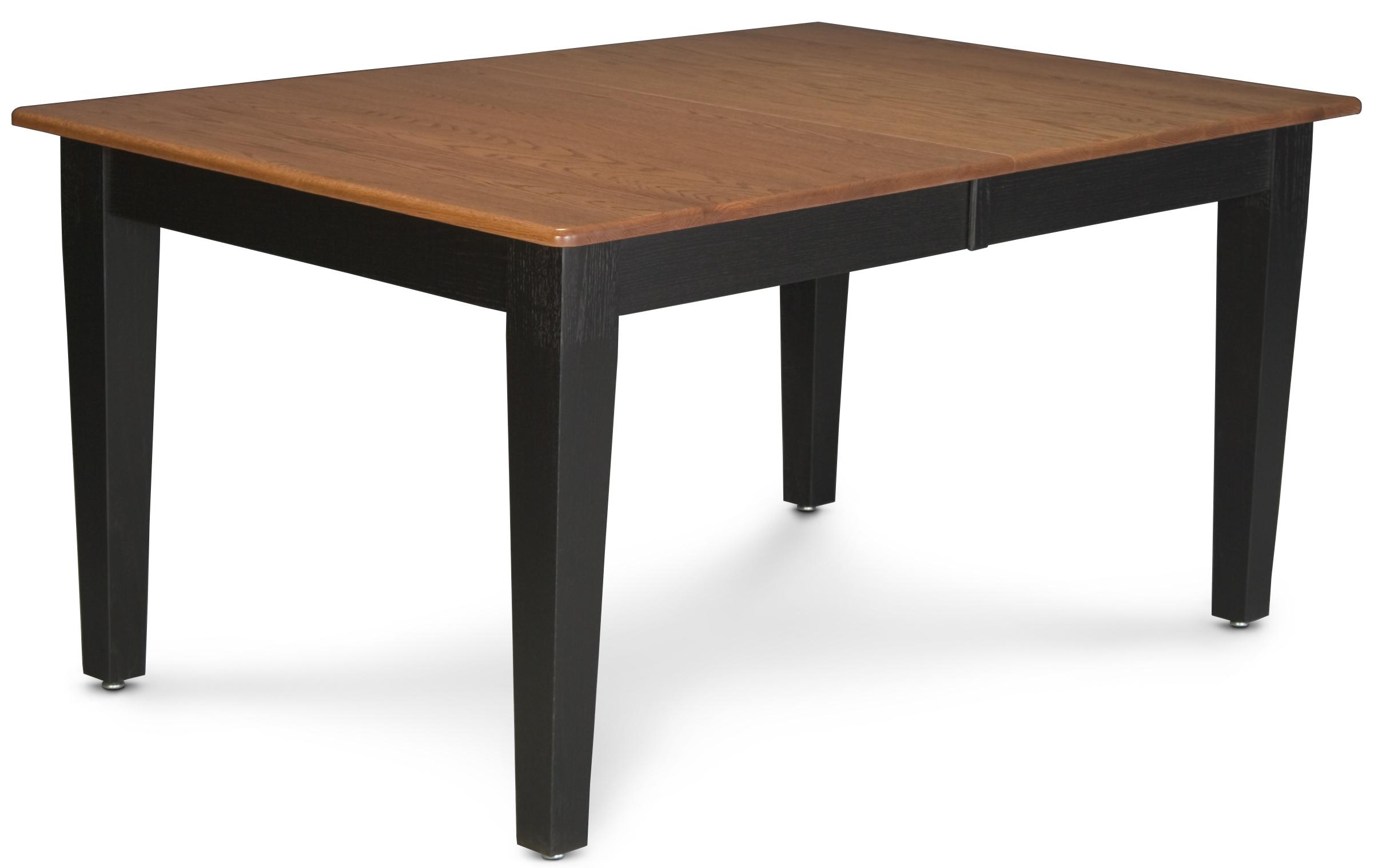Simply Amish Homestead Amish SAL40602-ST-O2T Tapered Leg Dining Table ...