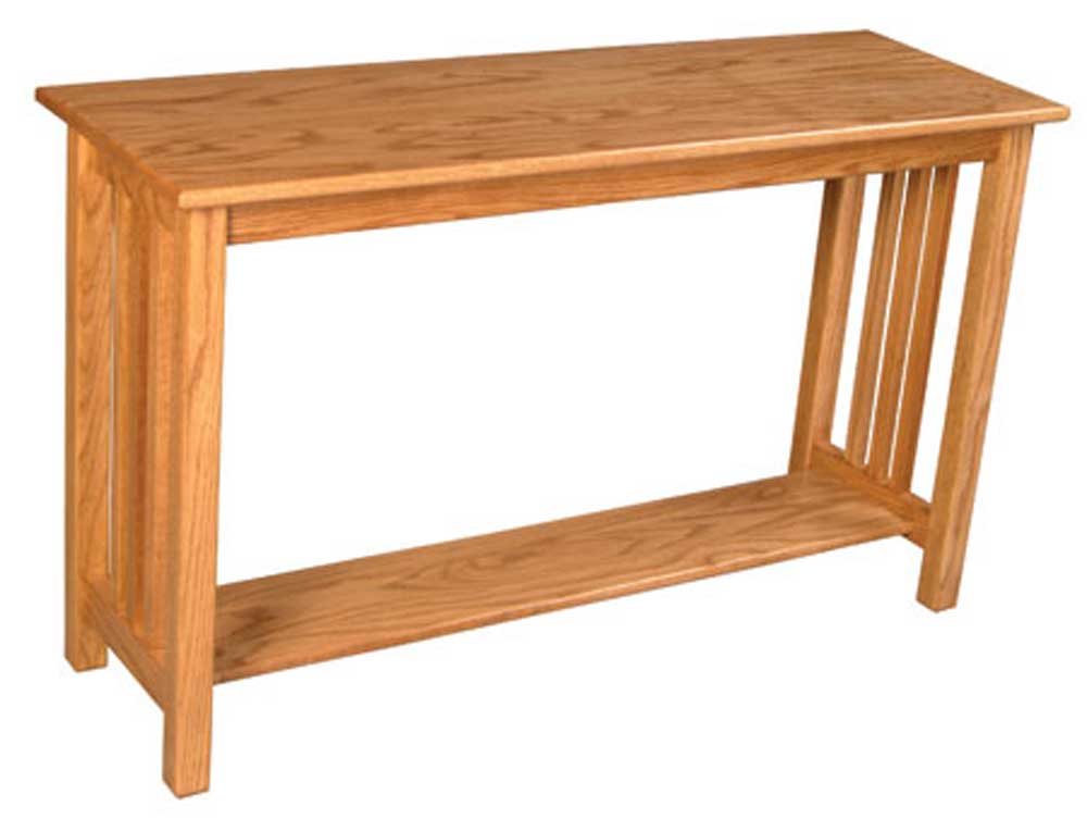 Simply Amish Mission Amish IW1648MSS Mission Sofa Table | Mueller ...