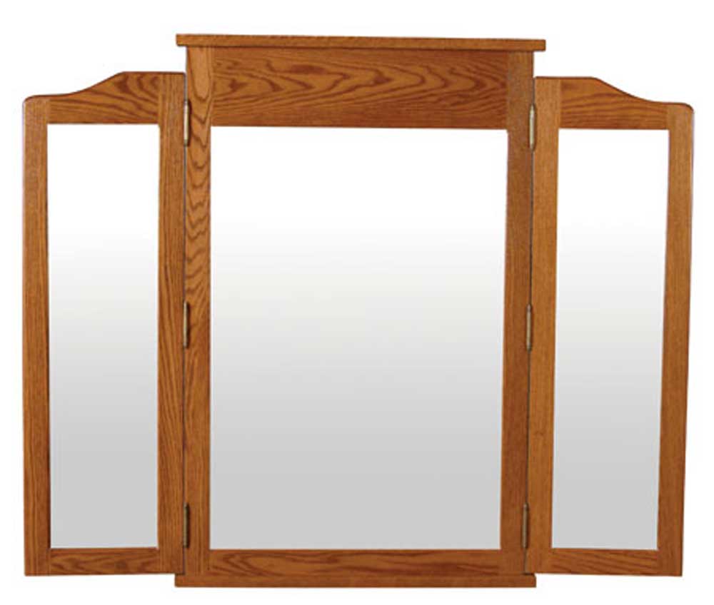 Simply Amish Shaker Amish ME317TVS Shaker Tri-View Mirror | Mueller ...