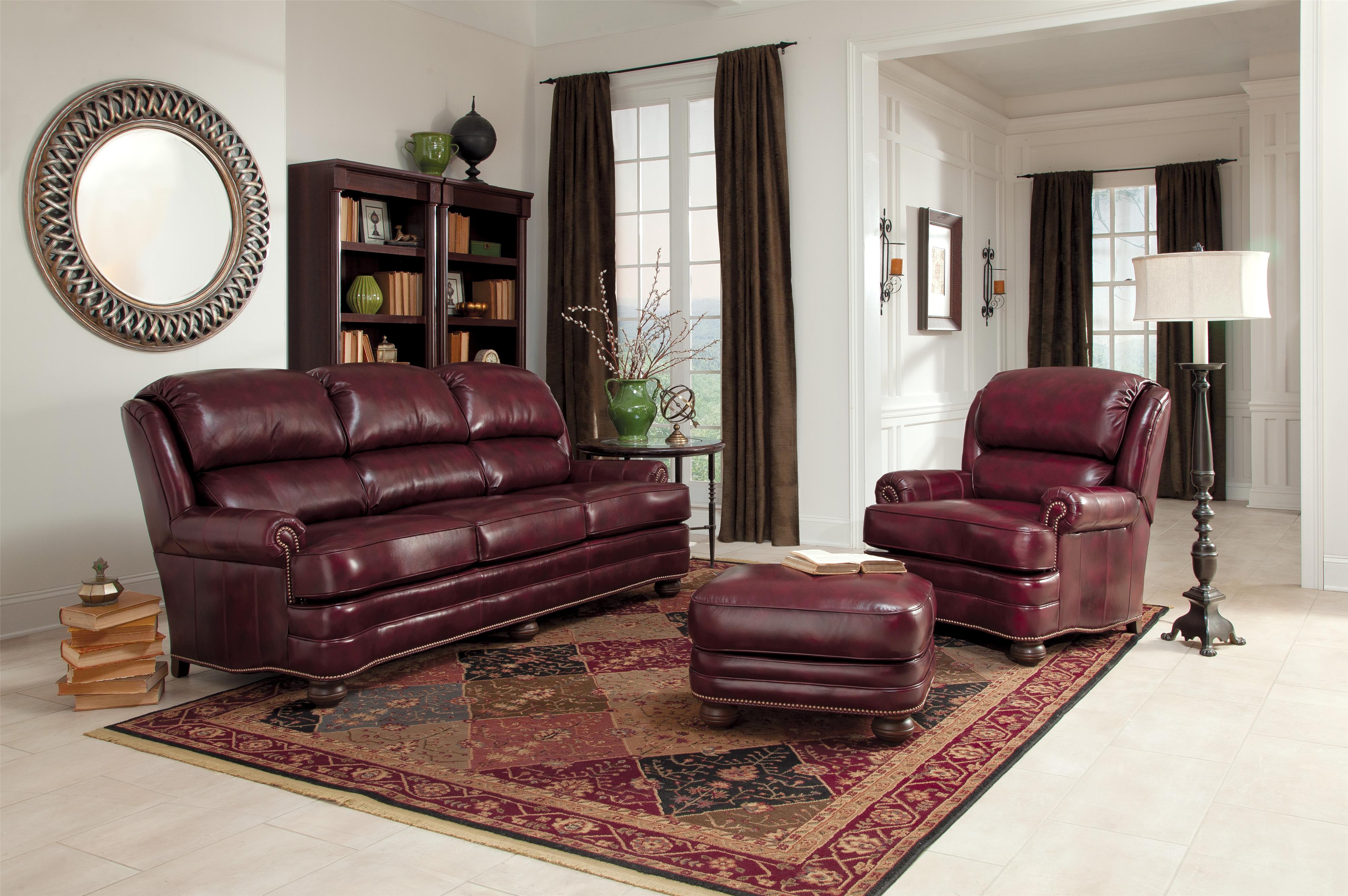 Smith Brothers 311 Upholstered Leather Chair | Saugerties Furniture ... Smith Brothers 311 Upholstered Leather Chair | Saugerties Furniture ...