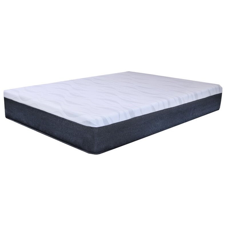 Spring Air Indigo Foam 7830-Q Queen 11.5" Cushion Firm Foam Mattress ...