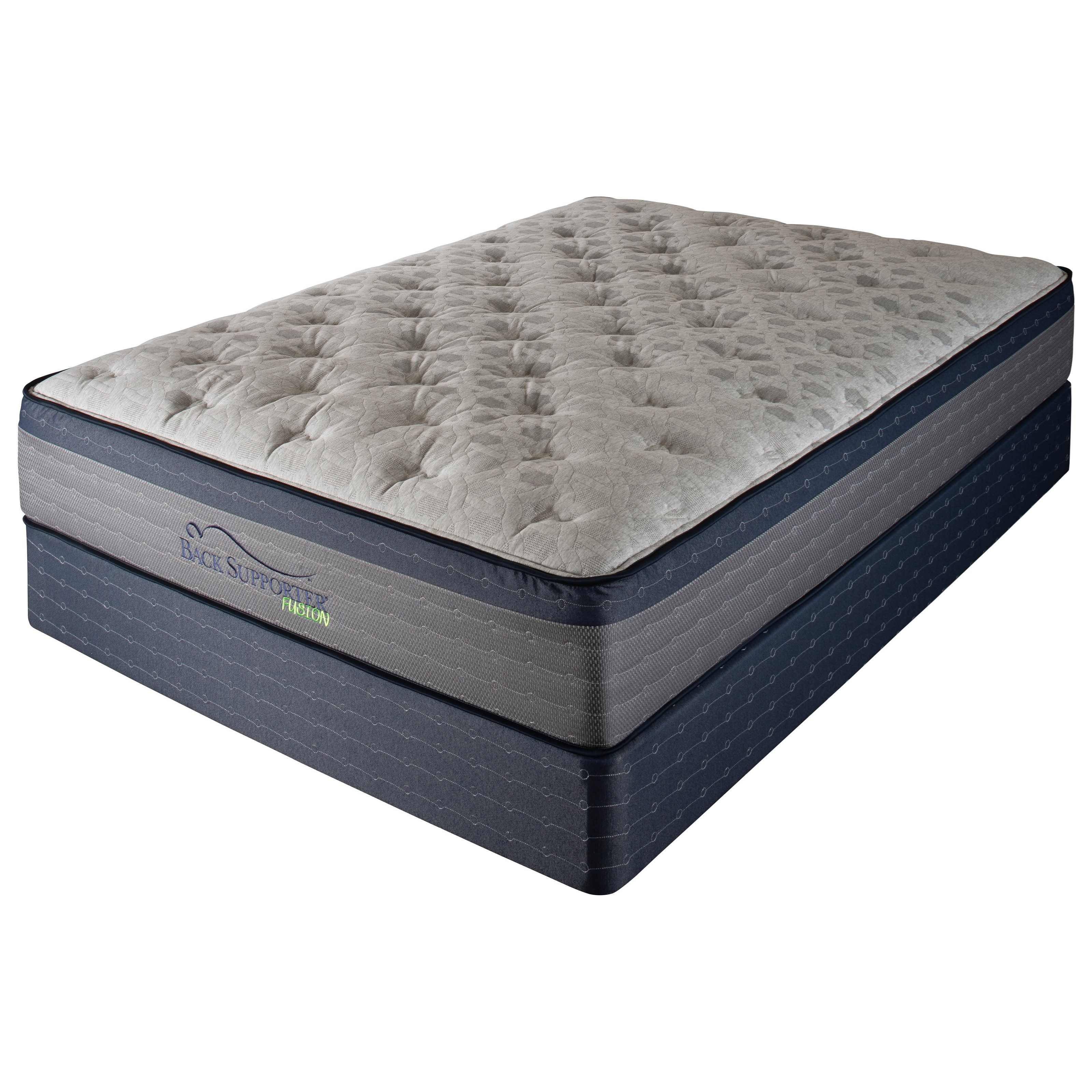 Spring Air Marseilles Plush DPT T6320-TXL Twin Extra Long 14" Plush ...