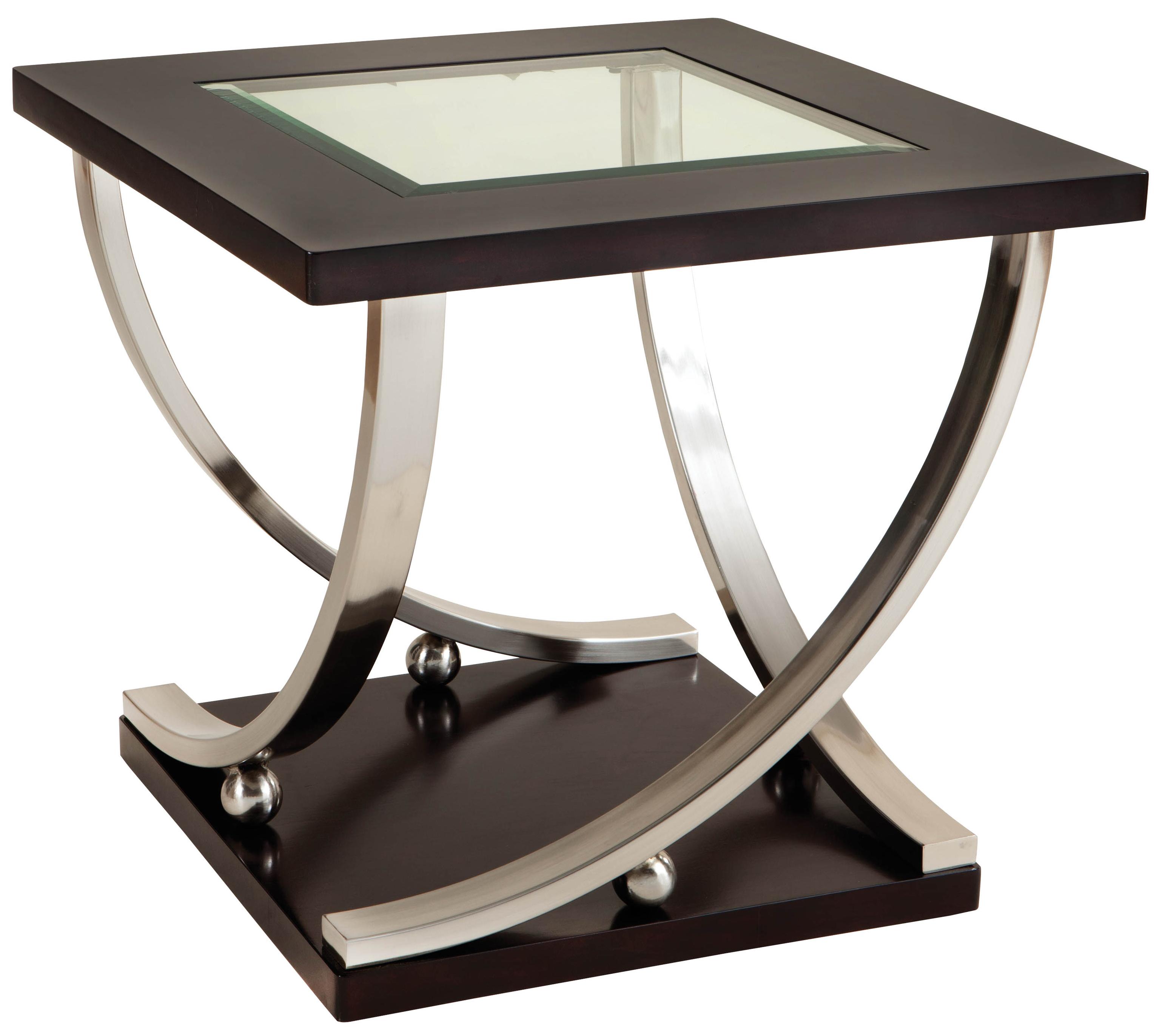 glass top end tables