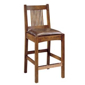 Stickley Oak Mission Classics 89-321-B Spindle Bar Stool | Stuckey ...