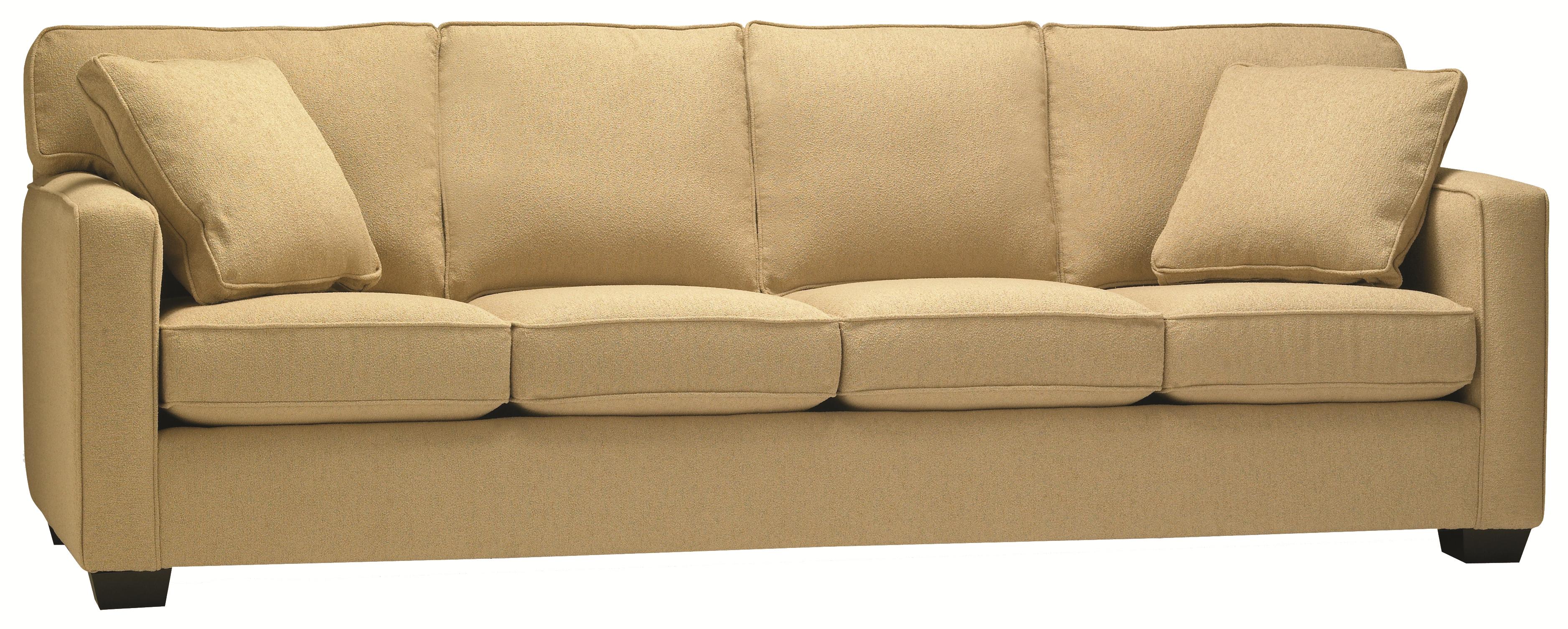 5901 Four Seat Sofa in Casual Contemporary Style | Stoney Creek ...