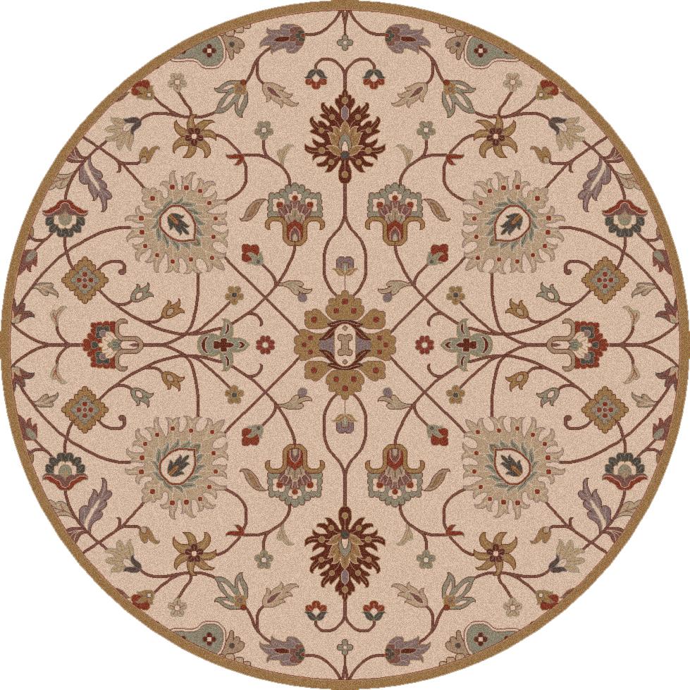 Surya Caesar 6' Round | Belfort Furniture | Rugs