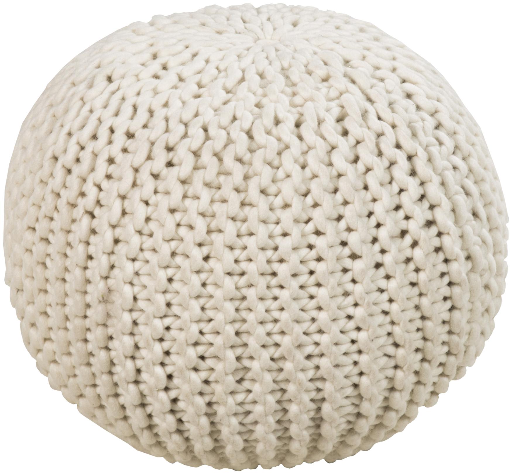 Surya Poufs 18"x18"x12" Pouf | Wayside Furniture | Textiles - Poufs