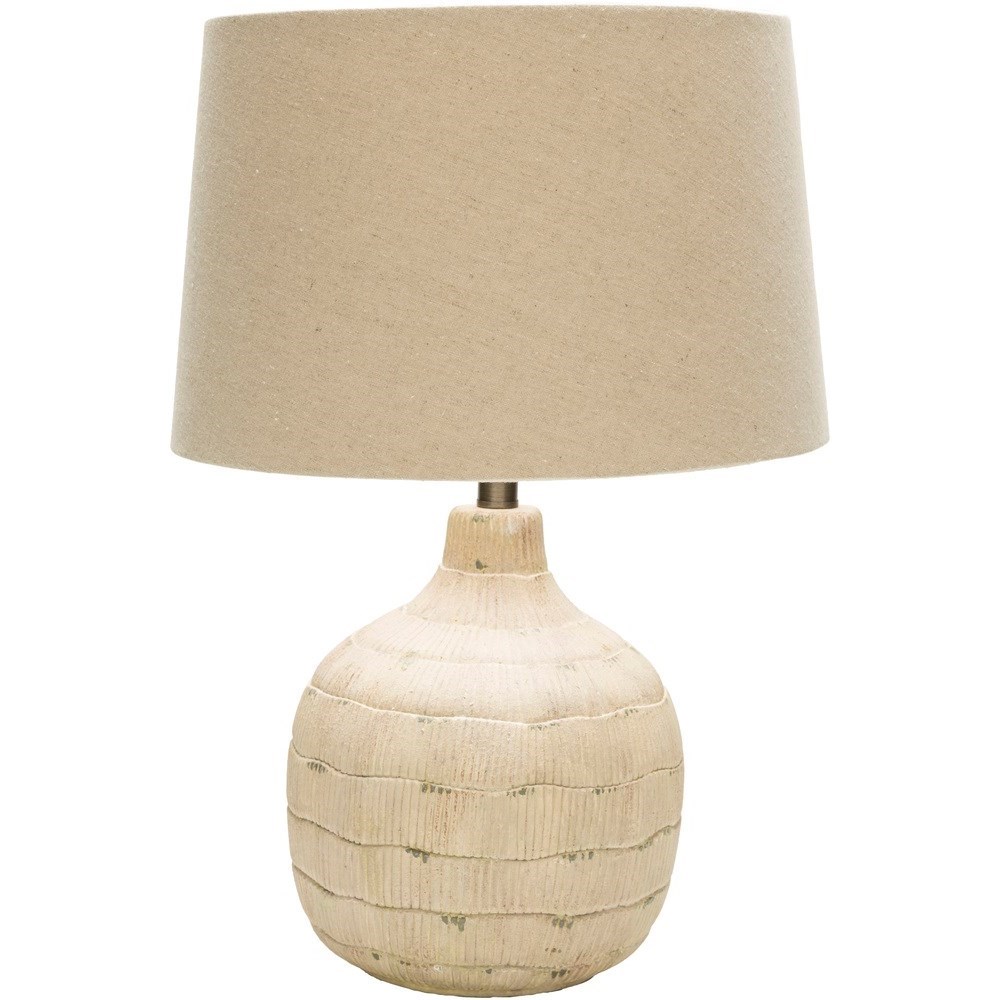 Surya Tierra Antique Rustic Table Lamp | Wayside Furniture | Table Lamps