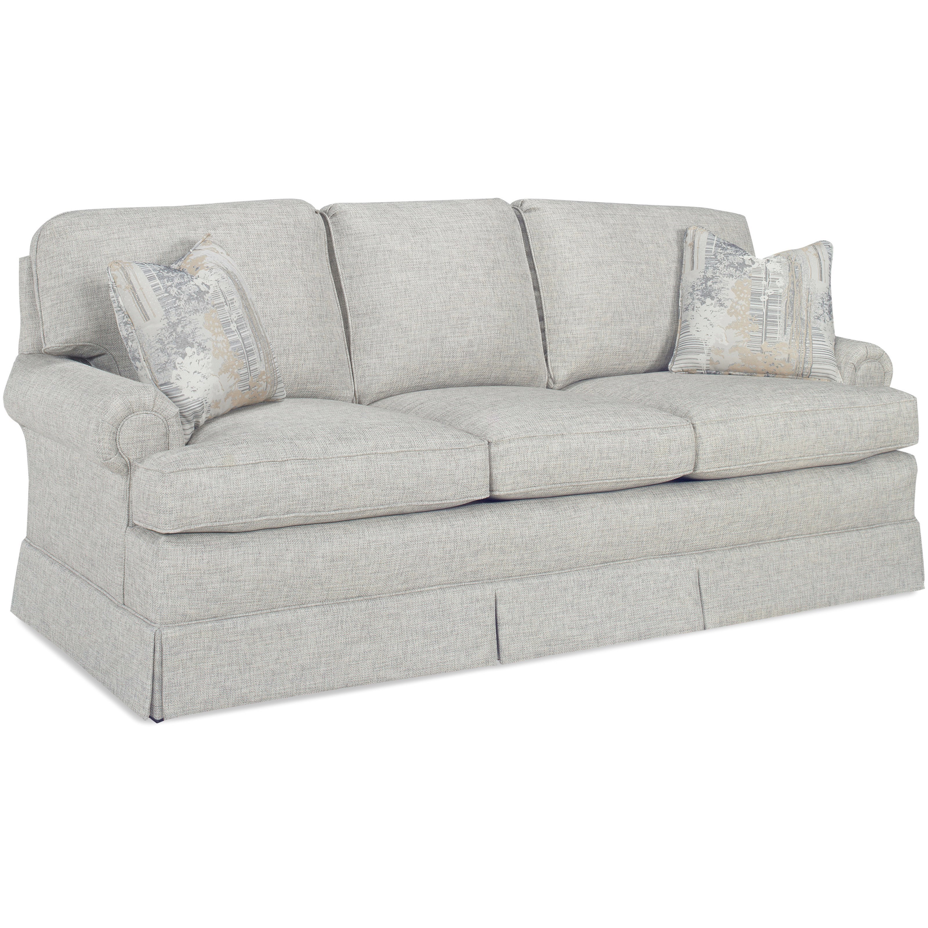 Temple Furniture American 980-84 Traditional Sofa with Rolled Arms and ...