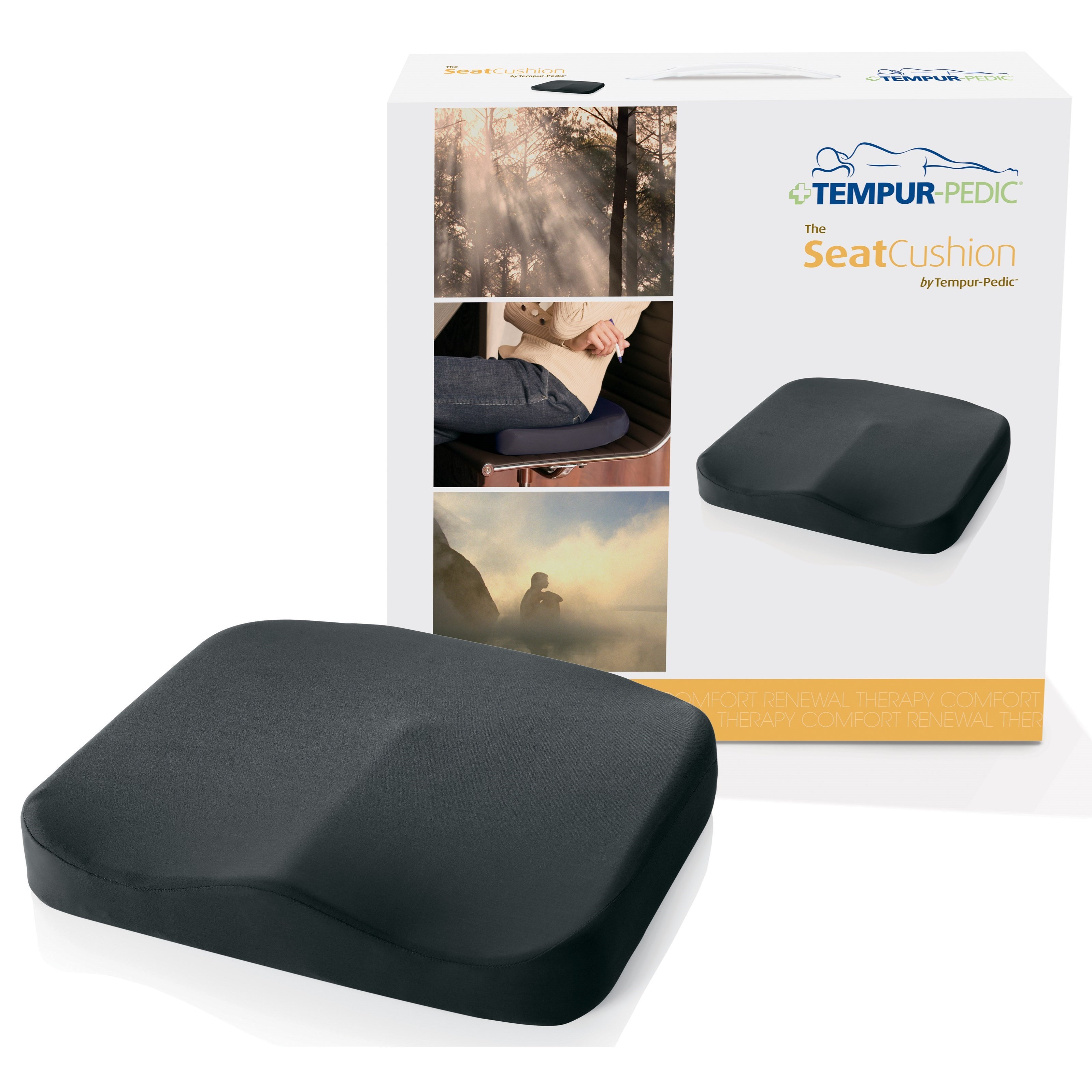 Tempur-Pedic® Tempur Pillows 15335133 16" Tempur Seat Cushion 2" Thick ...