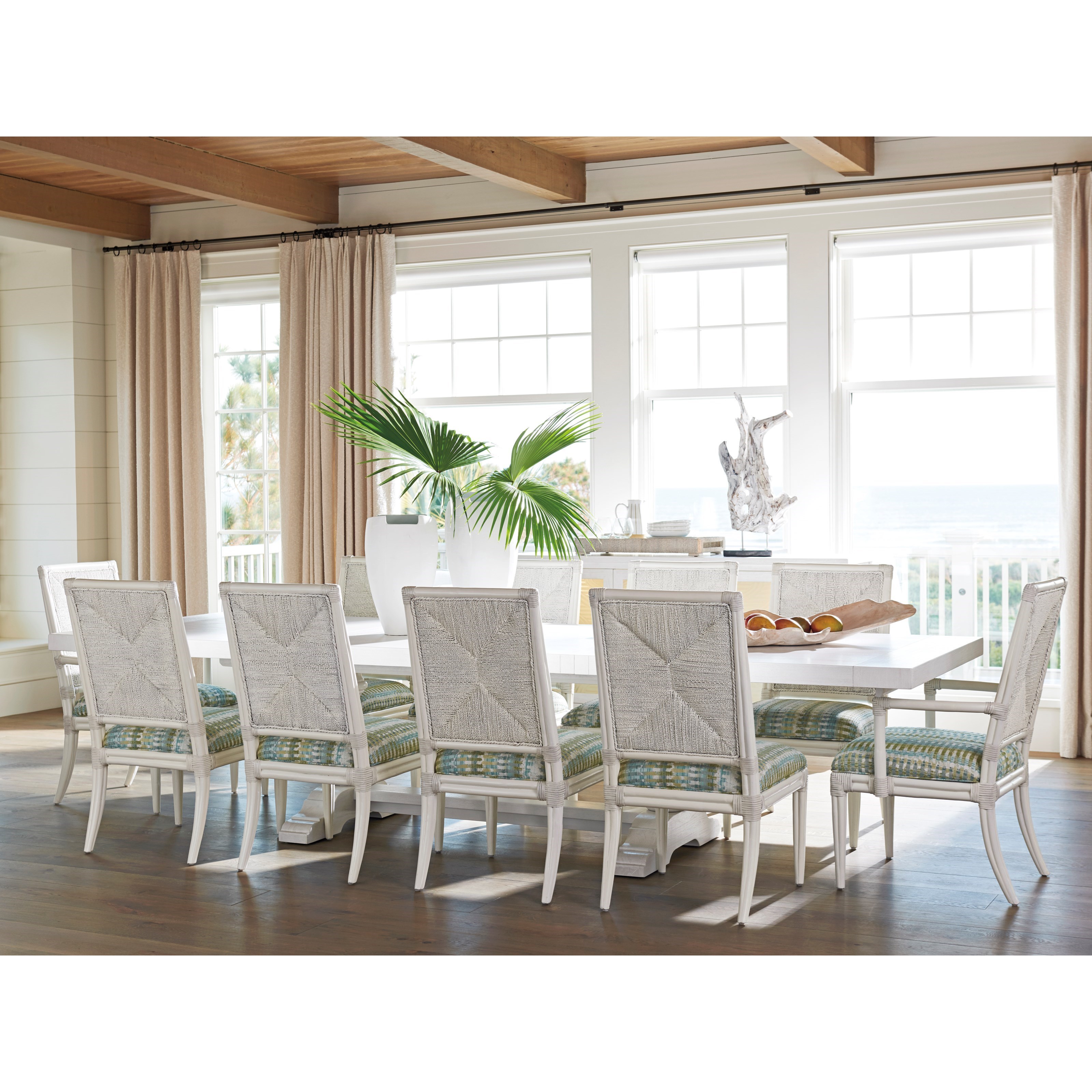 Tommy Bahama Home Ocean Breeze Captiva Rectangular Dining Table ...