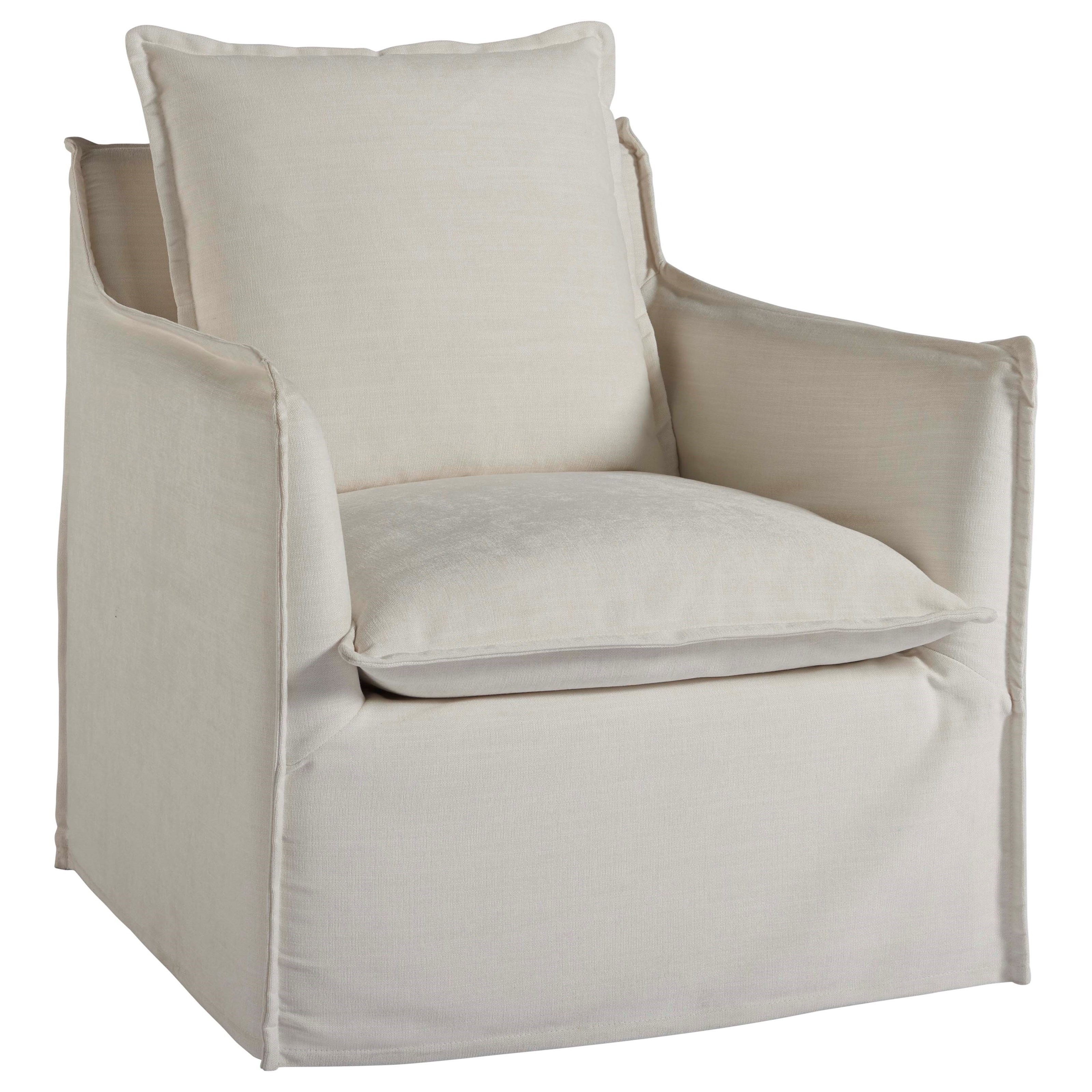 Universal Escape-Coastal Living Home Collection Siesta Key Swivel Chair ...