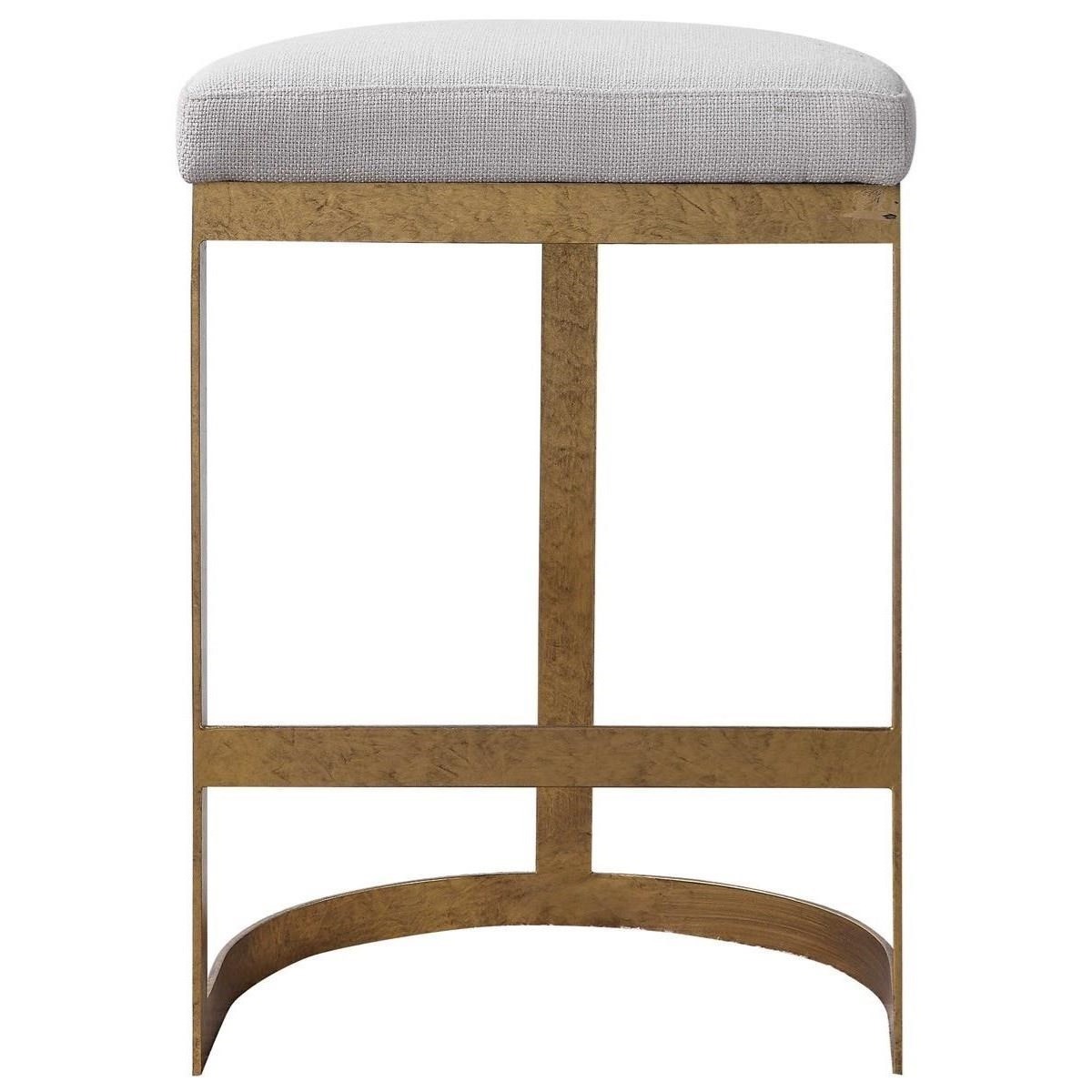 Uttermost Accent Furniture - Stools Ivanna Modern Counter Stool ...