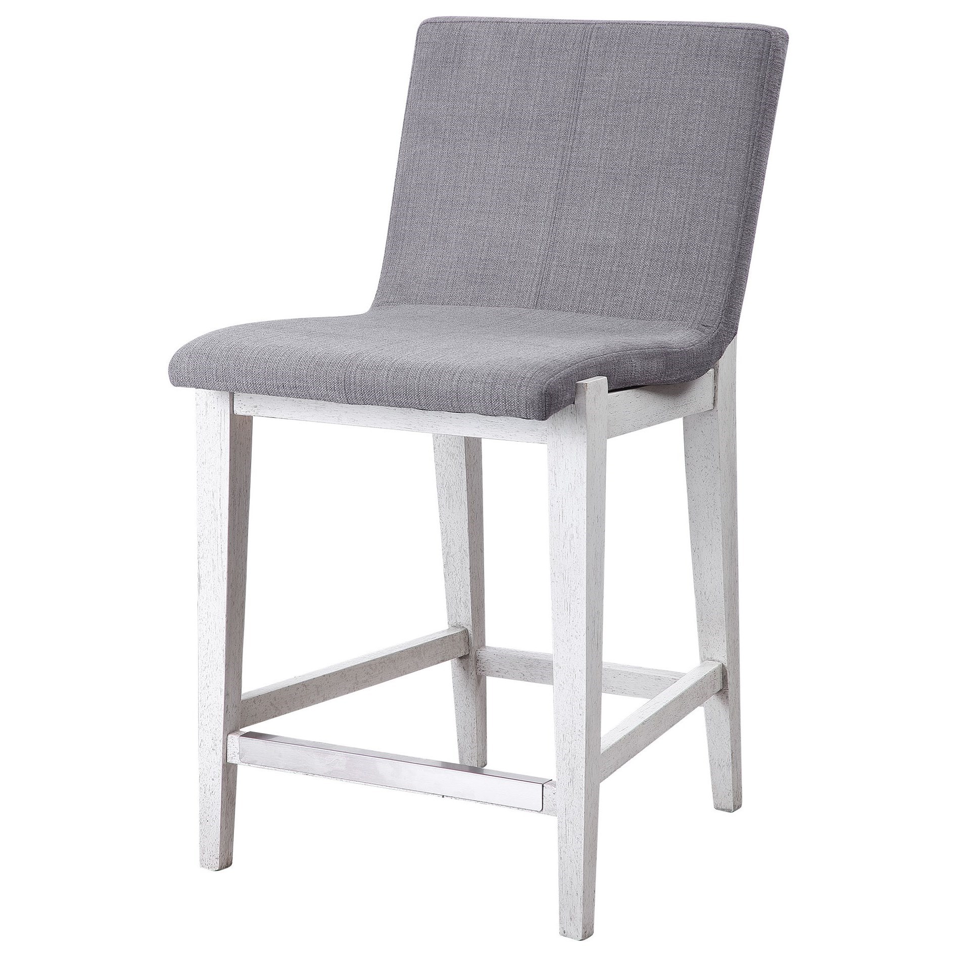 Uttermost Accent Furniture - Stools Brazos Gray Counter Stool | Stuckey ...