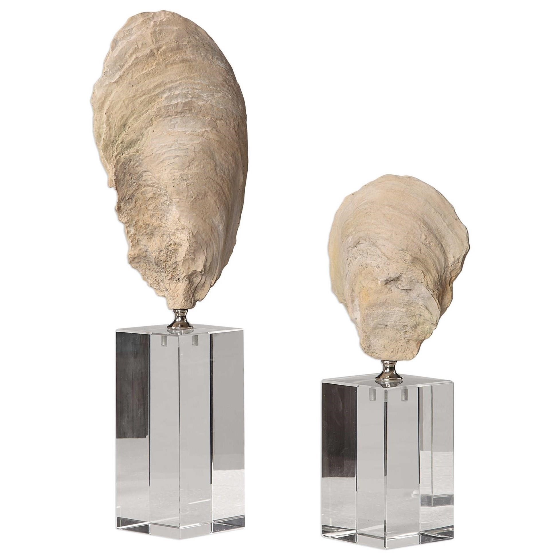 Uttermost Accessories - Statues and Figurines Oyster Shell Sculptures ...