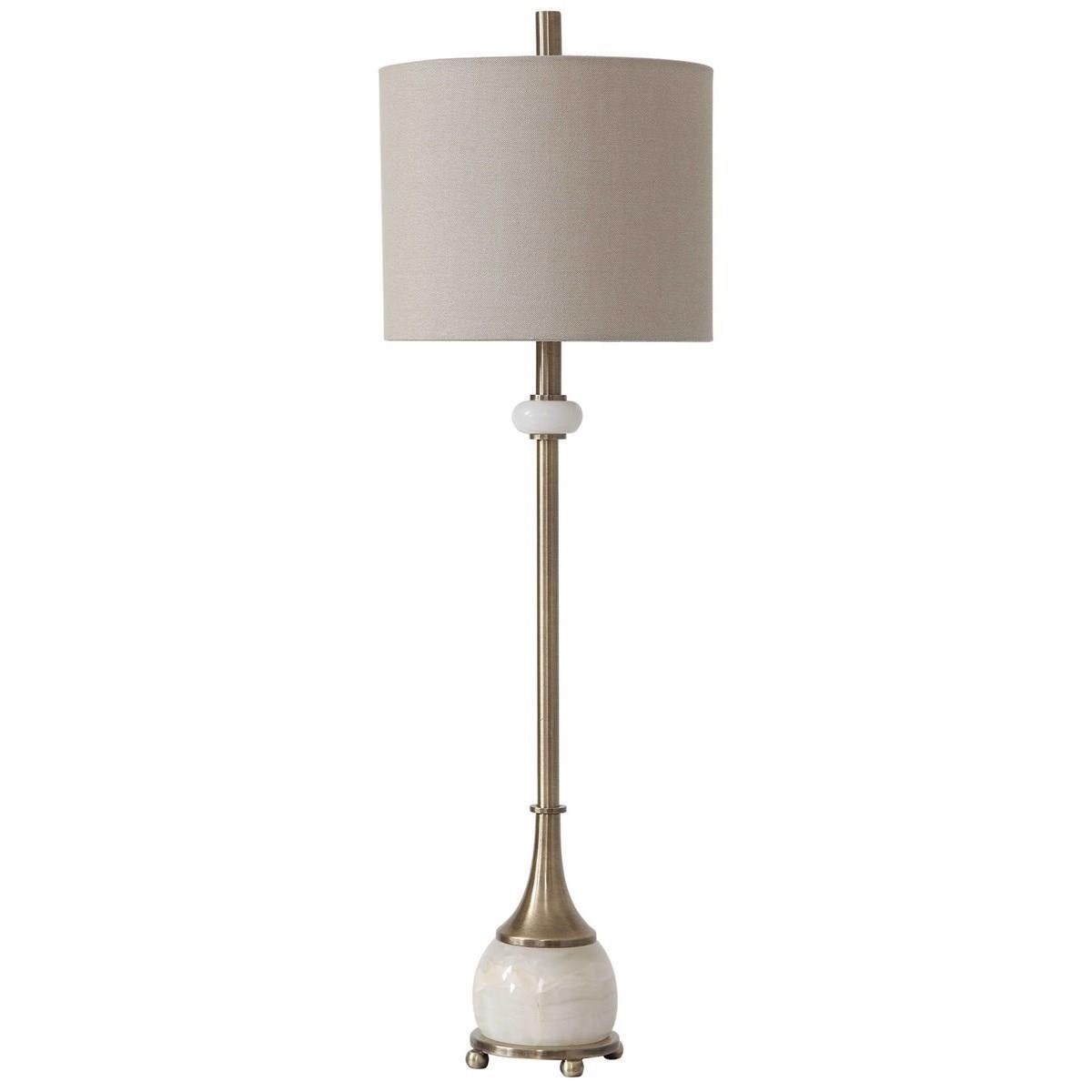 Uttermost Buffet Lamps Natania Plated Brass Buffet Lamp | Mueller ...