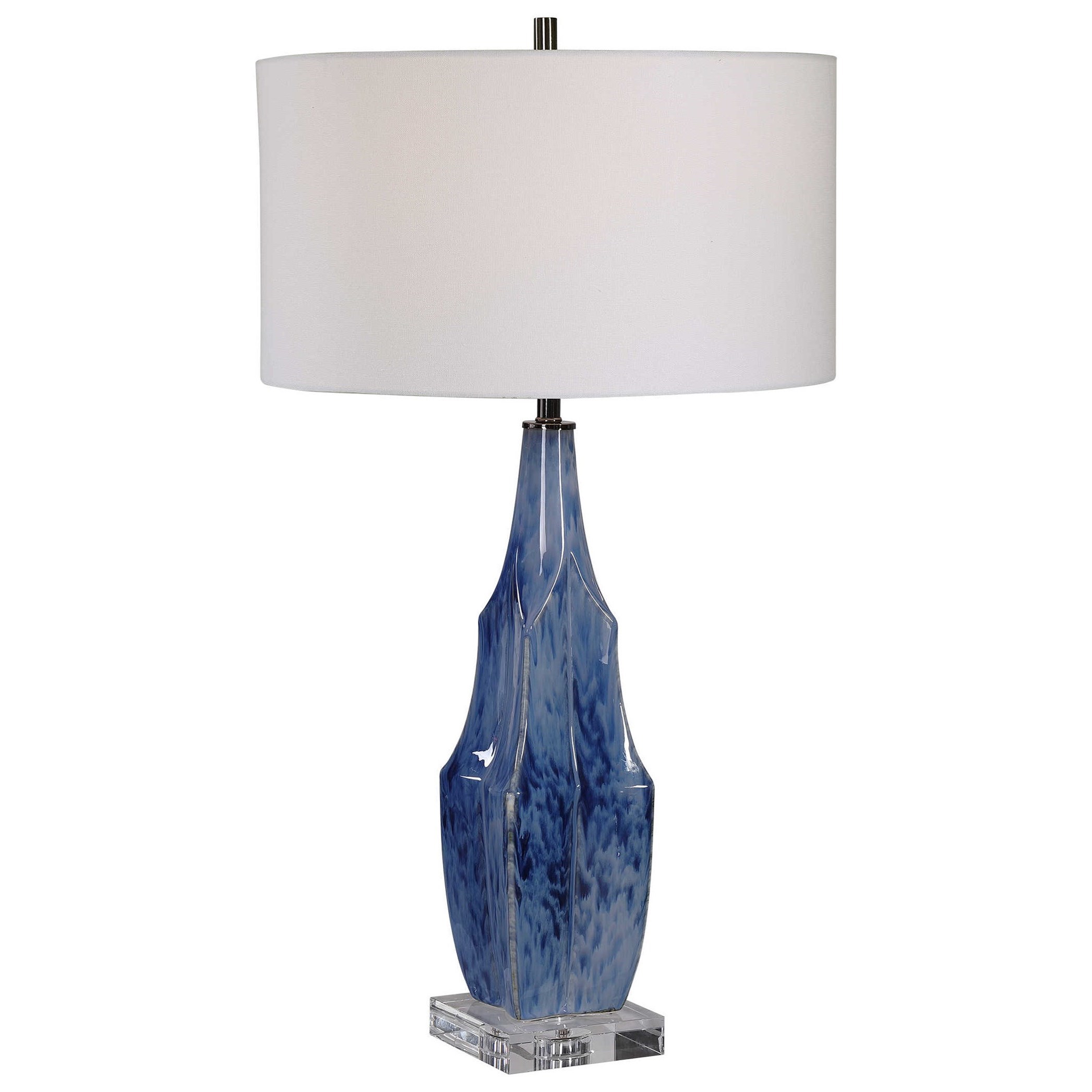 Uttermost Table Lamps Blue Table Lamp | Wayside Furniture | Table Lamps