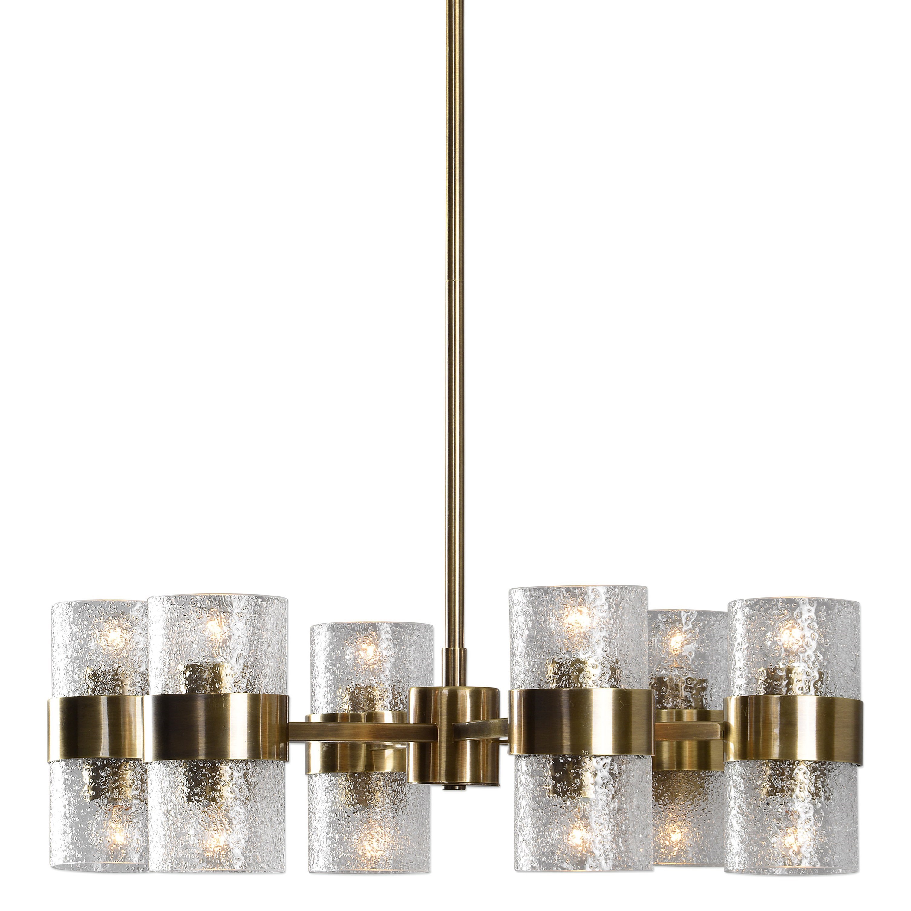 Uttermost Lighting Fixtures - Chandeliers Marinot 12Lt. Chandelier ...