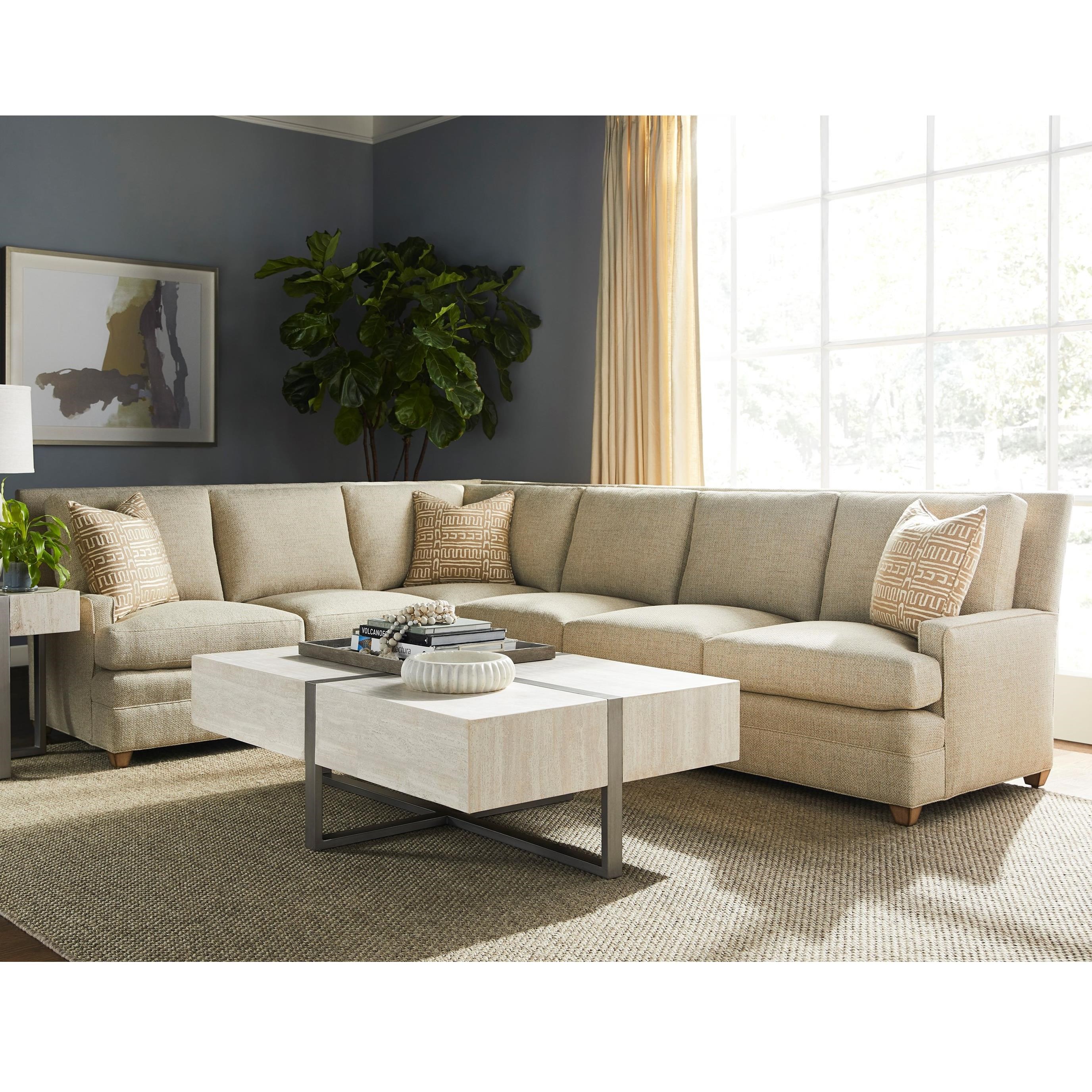 Vanguard Furniture American Bungalow 604LCS+RAS-cream Riverside ...