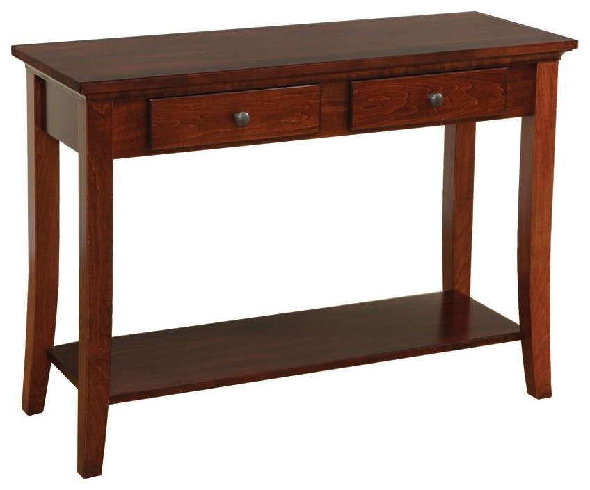 Hopewood Carlisle Shaker Sofa Table | Wayside Furniture | Sofa Tables ...