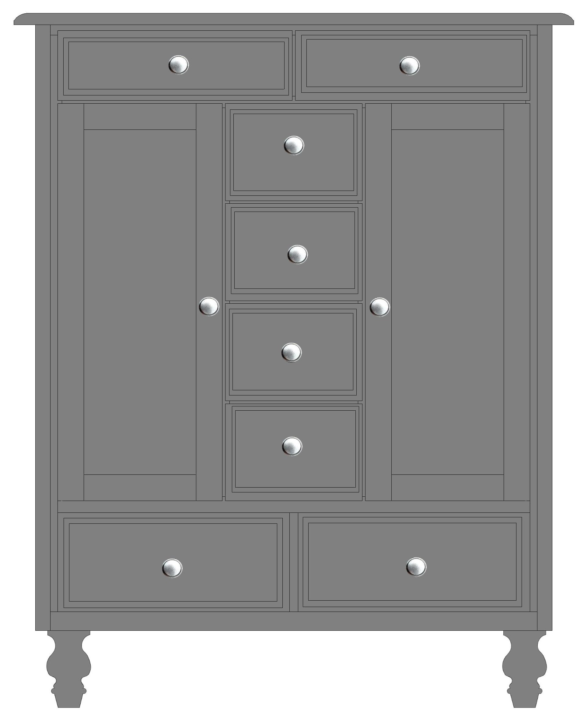 Wayside Custom Furniture Newport Sweater Chest | Wayside Furniture ...