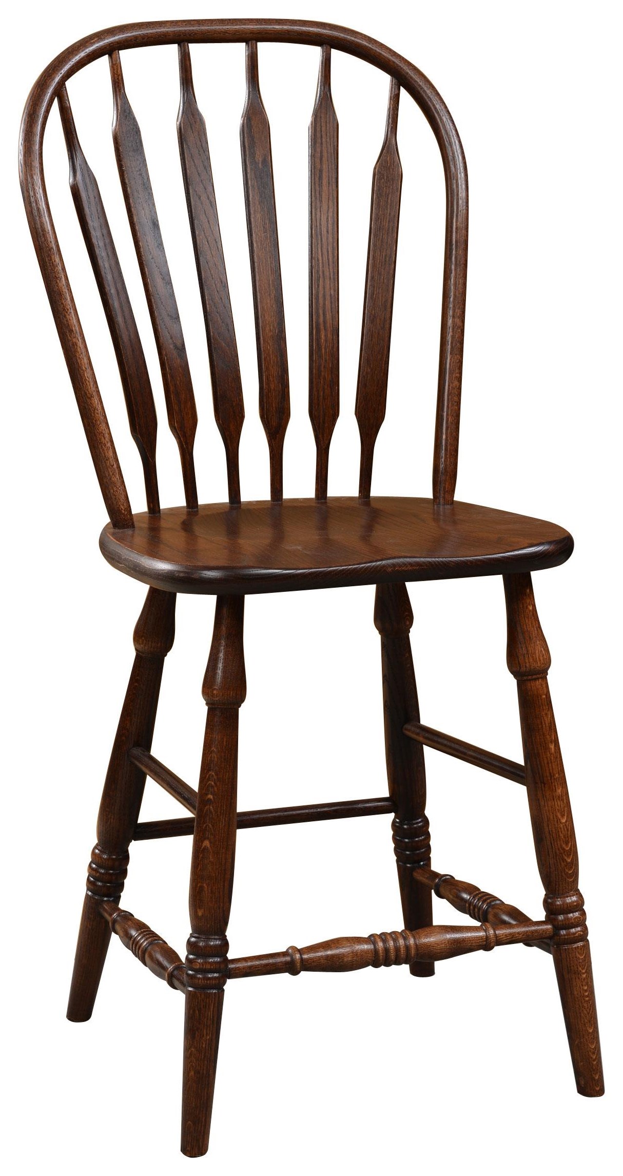 Wengerd Wood Products Jefferson Customizable 24" Solid Wood Stationary ...