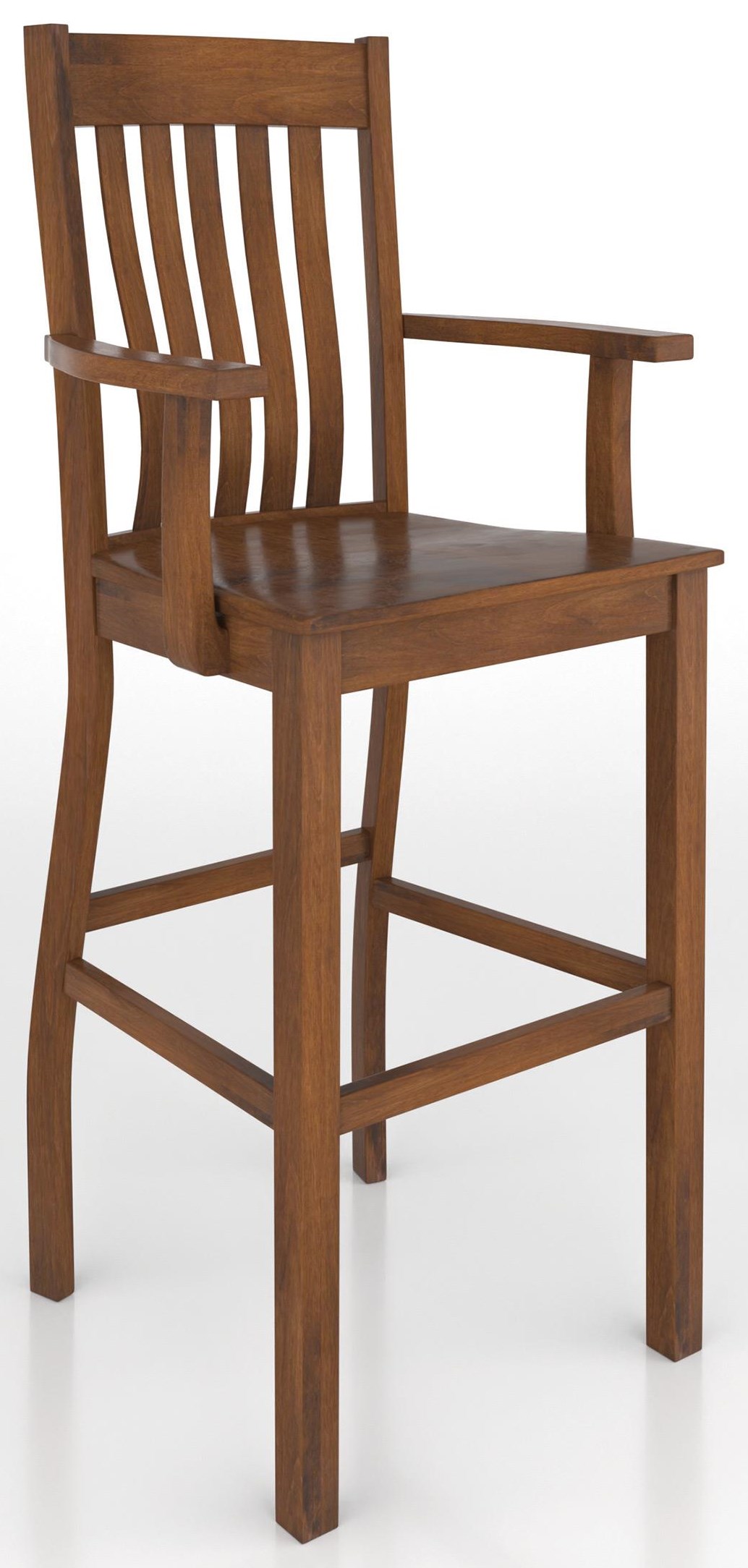 Wengerd Wood Products Rockpoint Customizable 30" Solid Wood Stationary ...