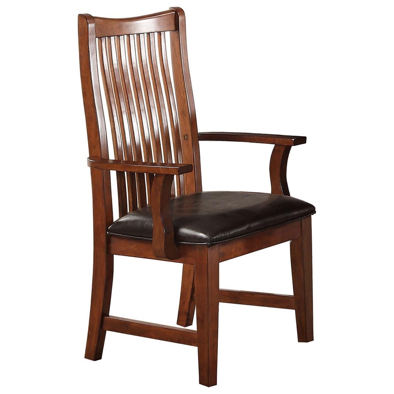 Winners Only Colorado DCQ1451A Raised Slat Back Arm Chair | Dunk ...
