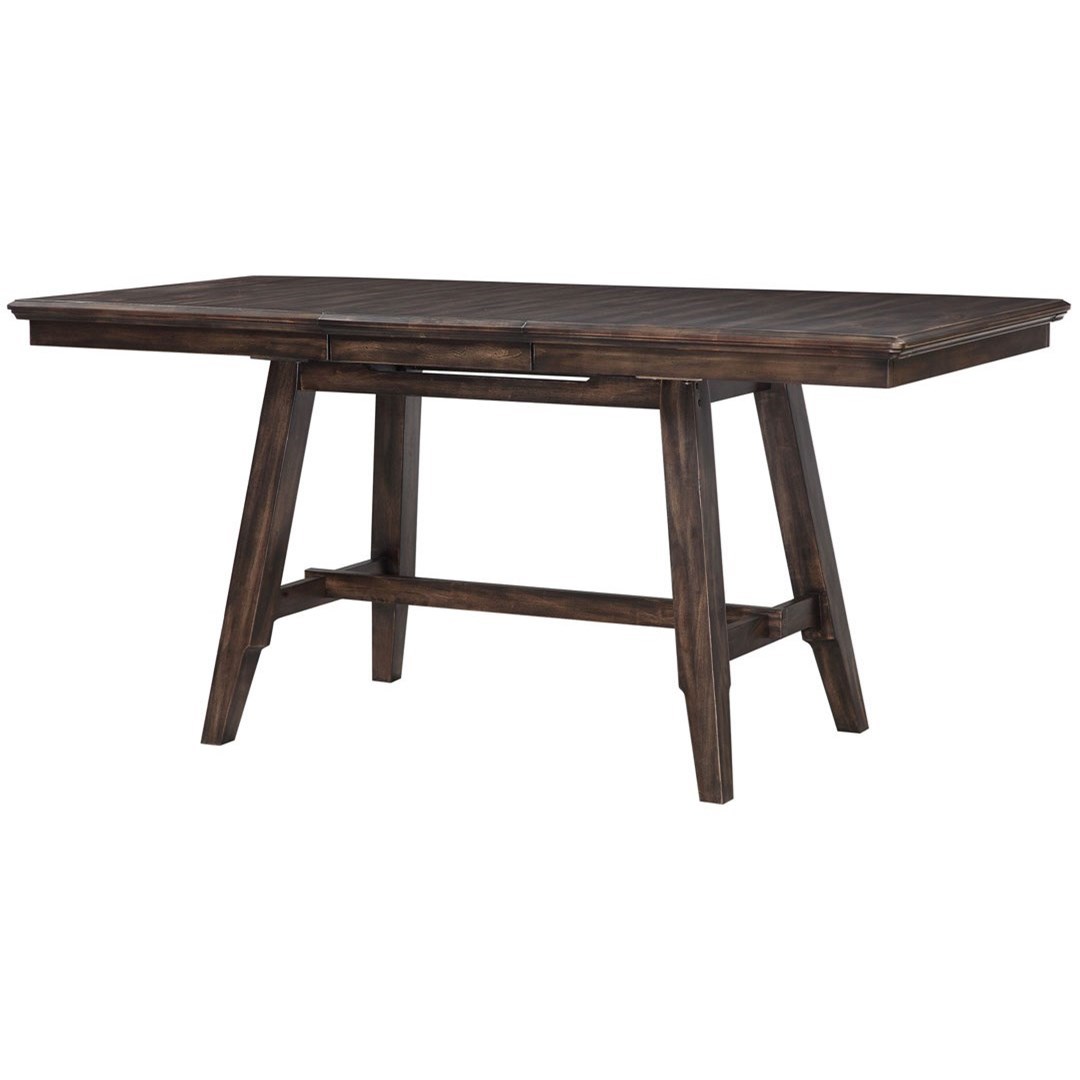 Winners Only Daphne 78" Solid Birch Counter Height Table with 12 ...
